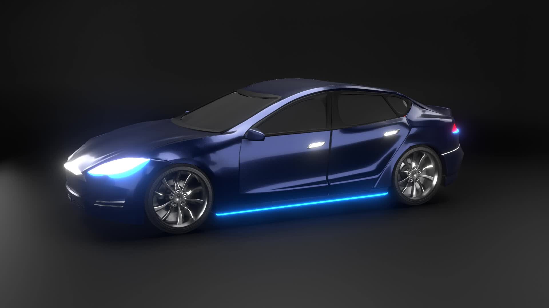 ArtStation - Tesla S model Car