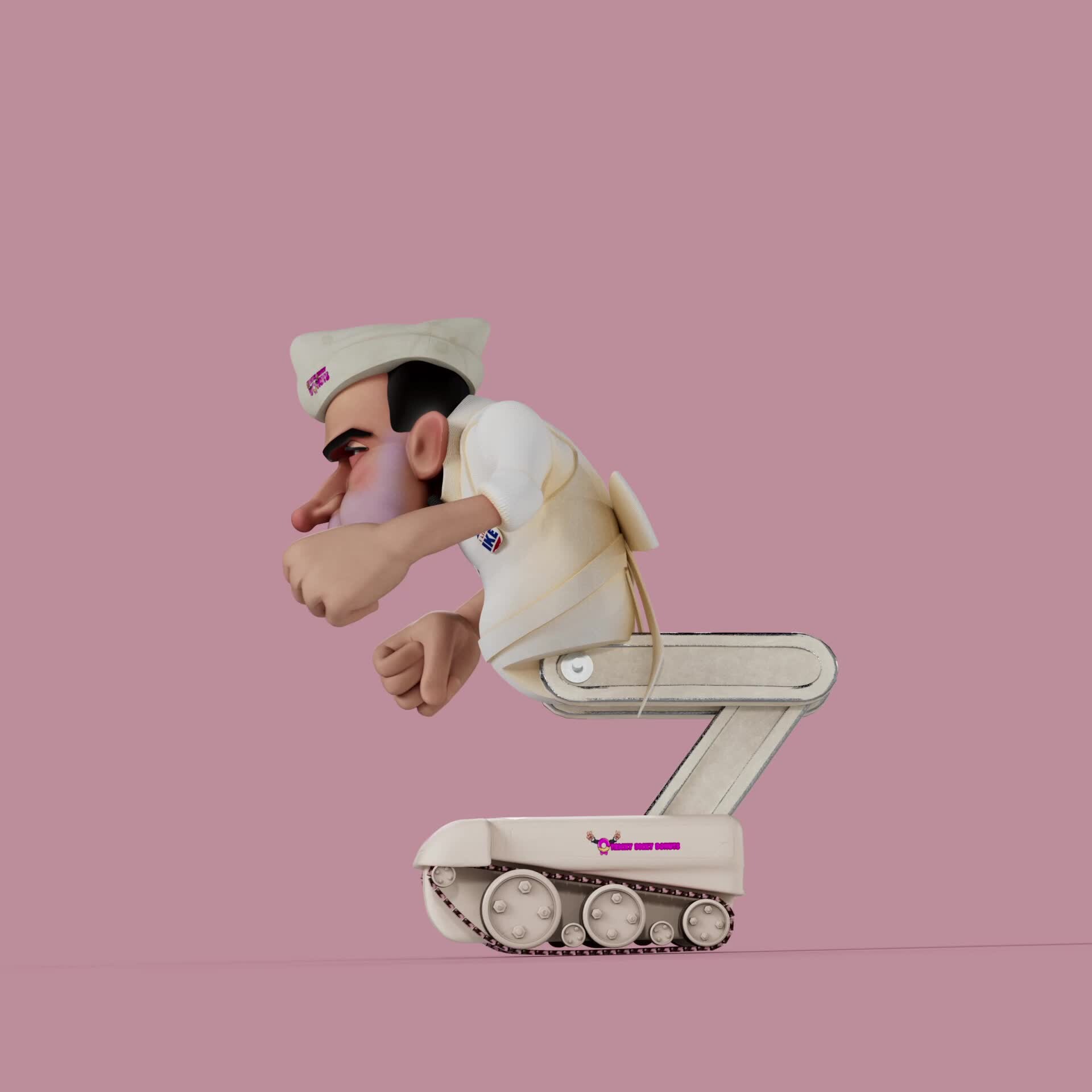 ArtStation - Tricky Dicky Donuts Mk III model