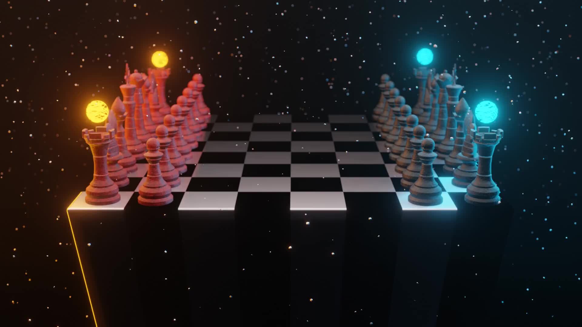ArtStation - Chess Set (Diorama)