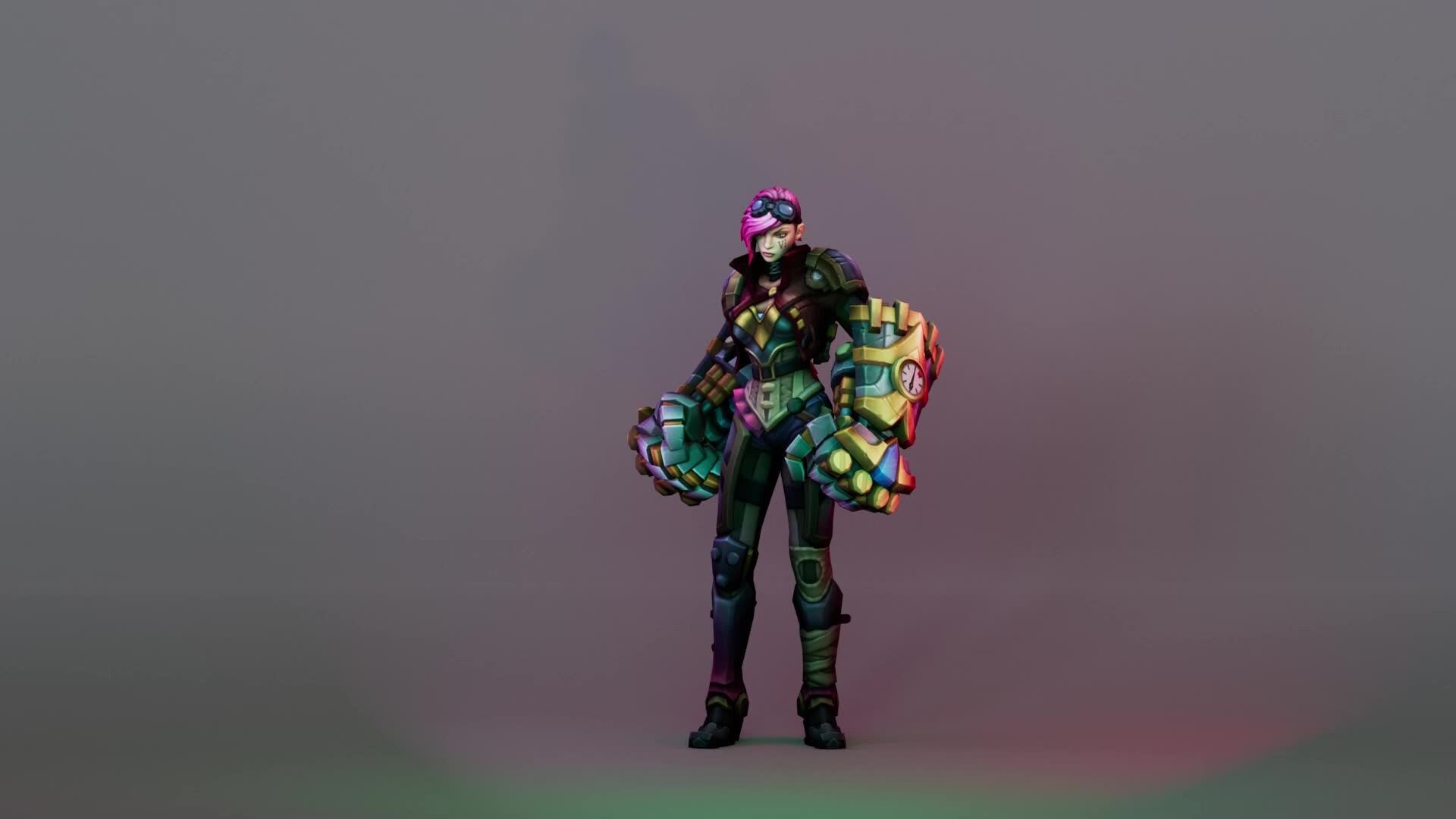 ArtStation - Vi's gauntlets appreciation animation