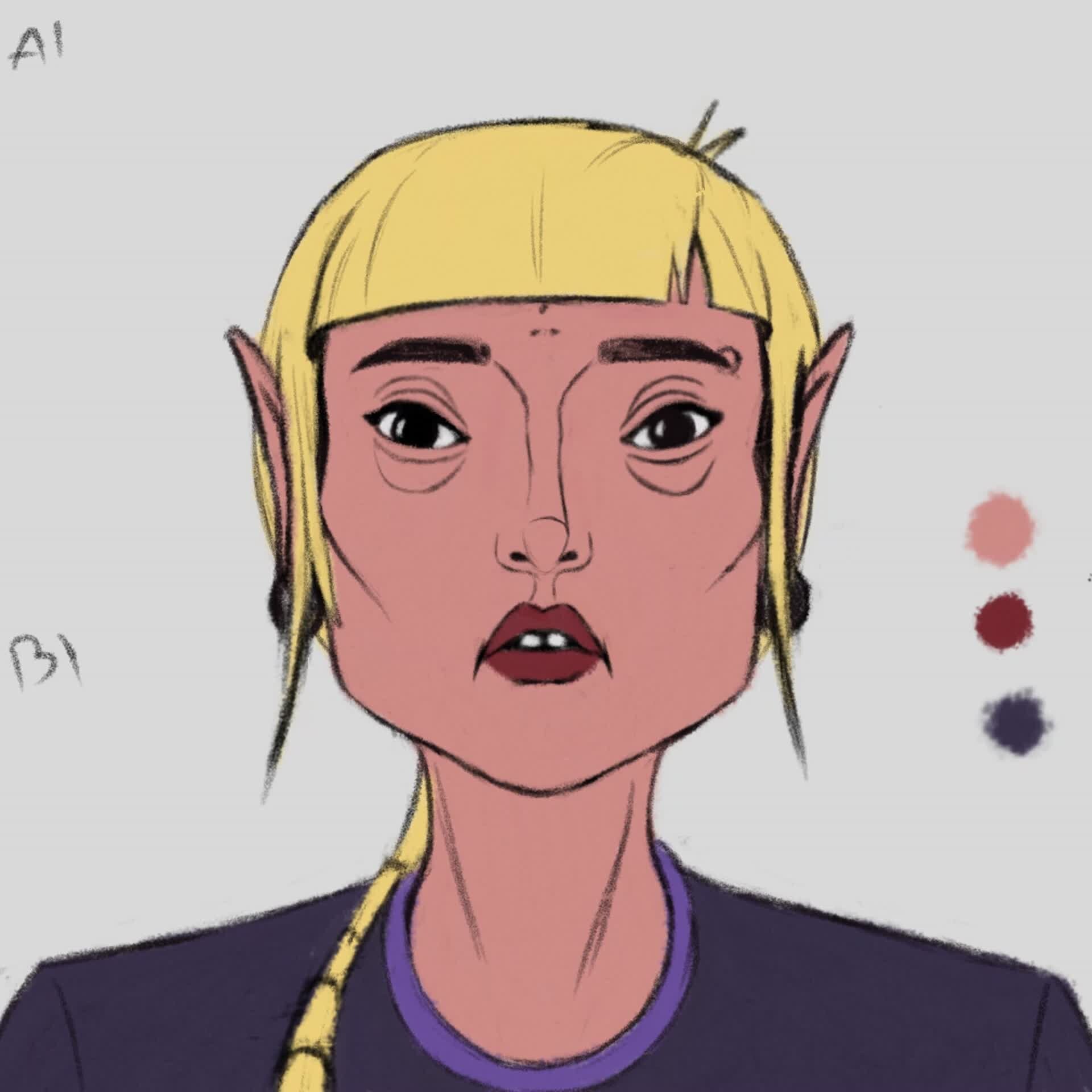 ArtStation - 2D Head Rotation