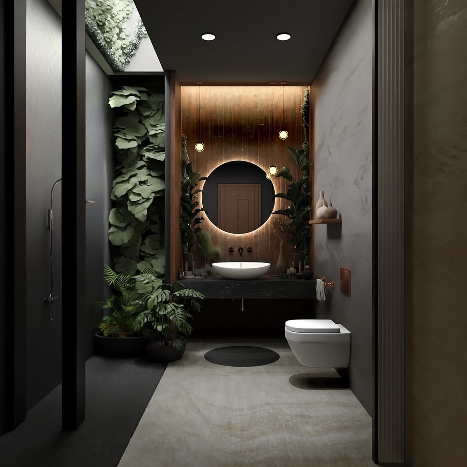 ArtStation - Bali Bathroom - Interior Design