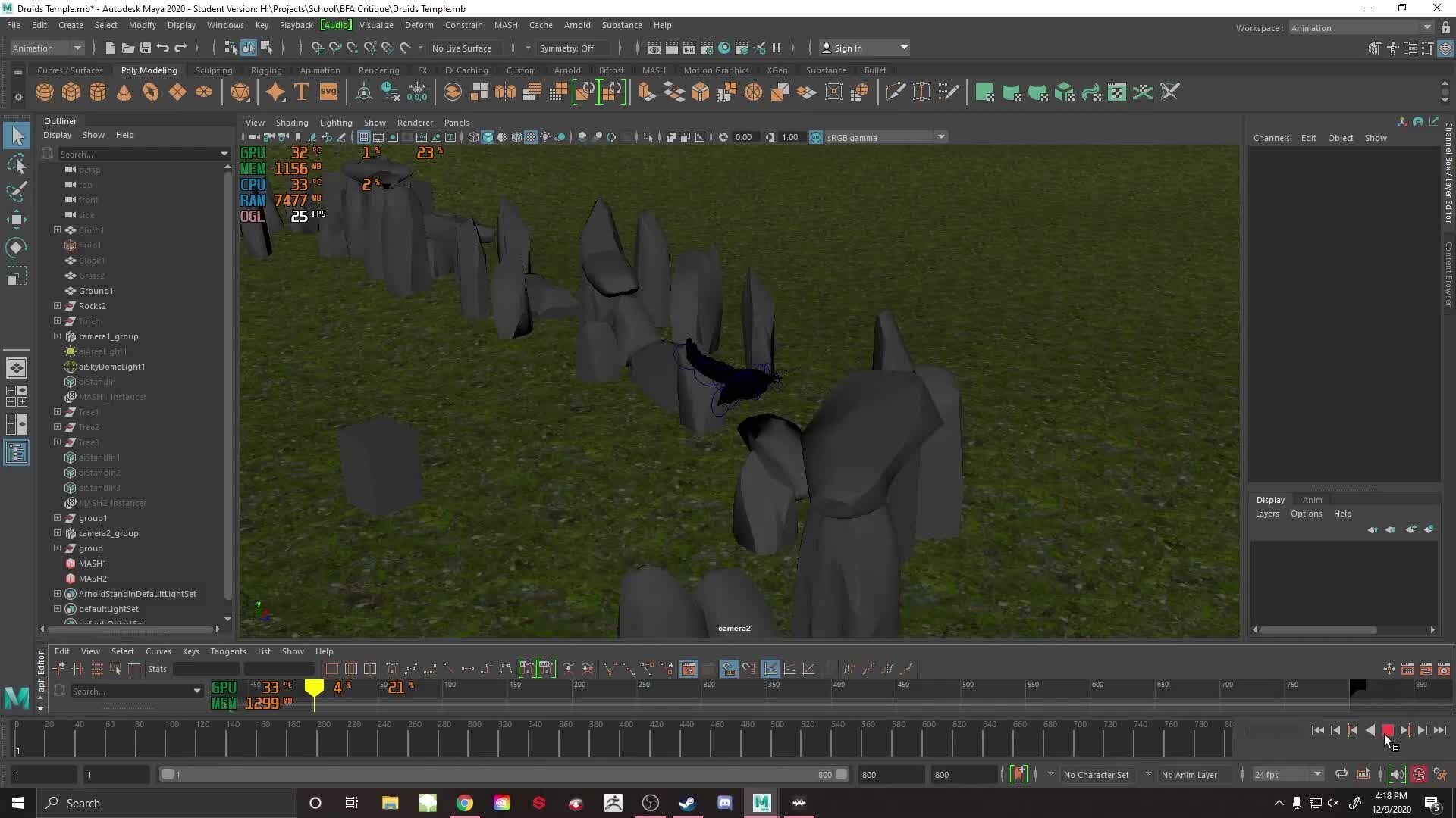 ArtStation - Druid Scene