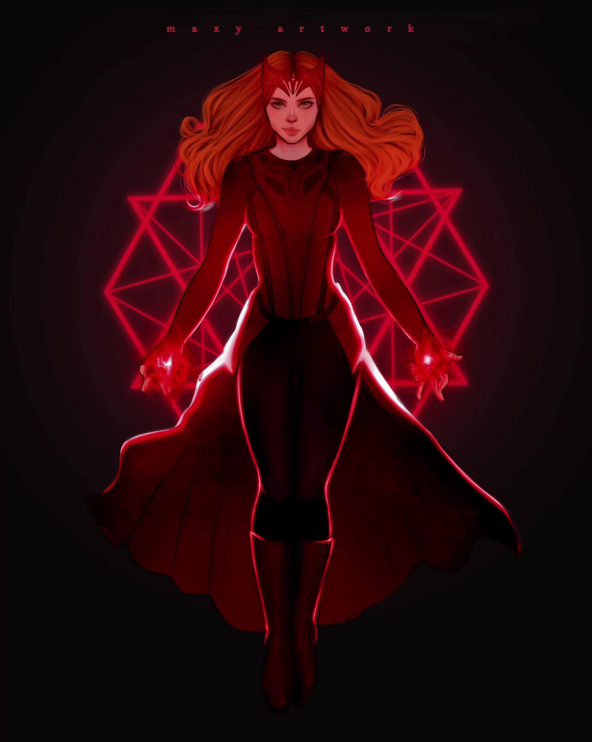 ArtStation - Animation Scarlet Witch