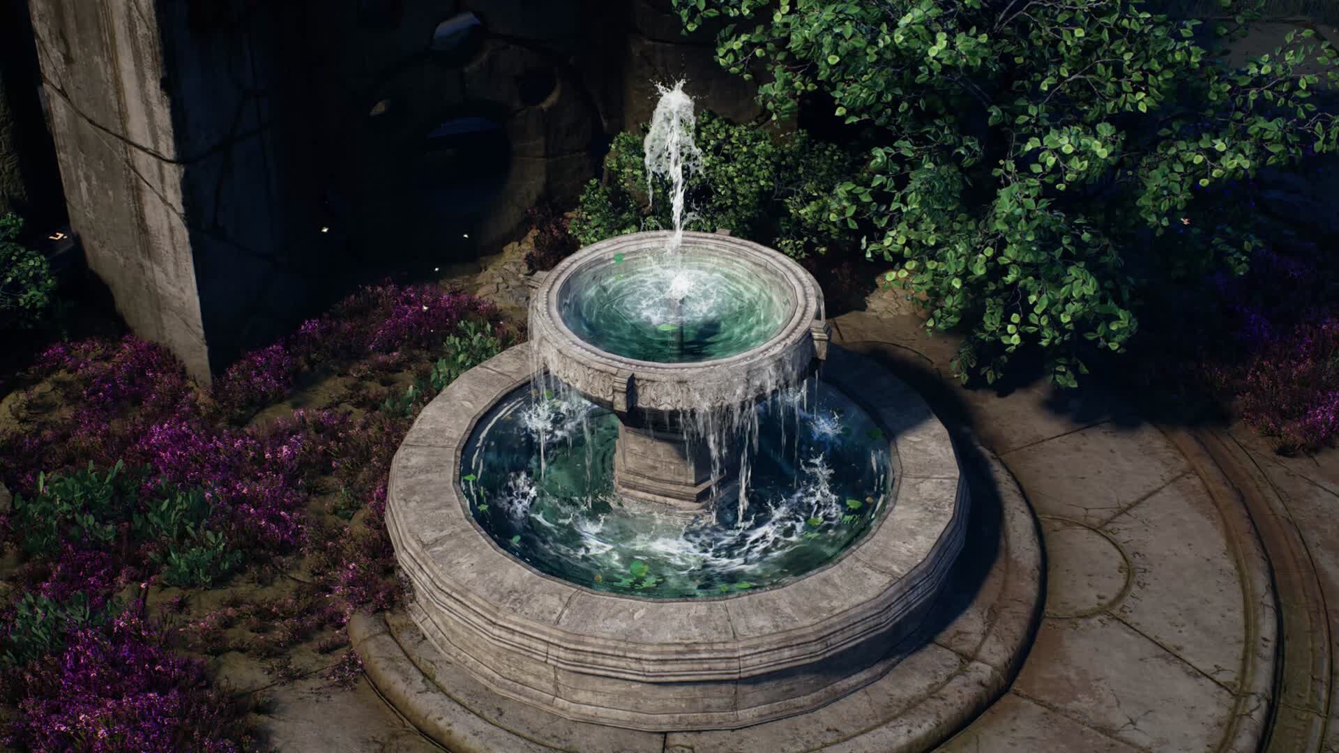 ArtStation - Fountain VFX - UE5