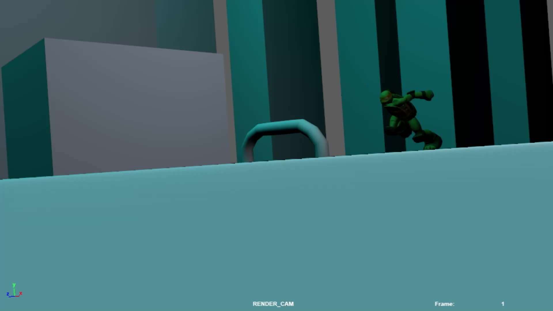 Artstation First Parkour Animation
