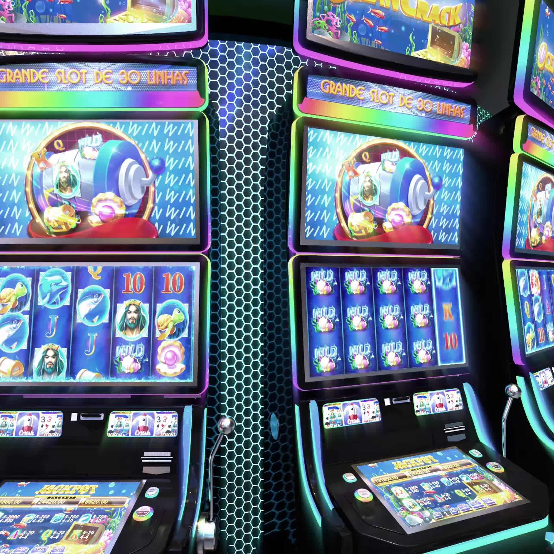 ArtStation - Simple lens animation slot scene display