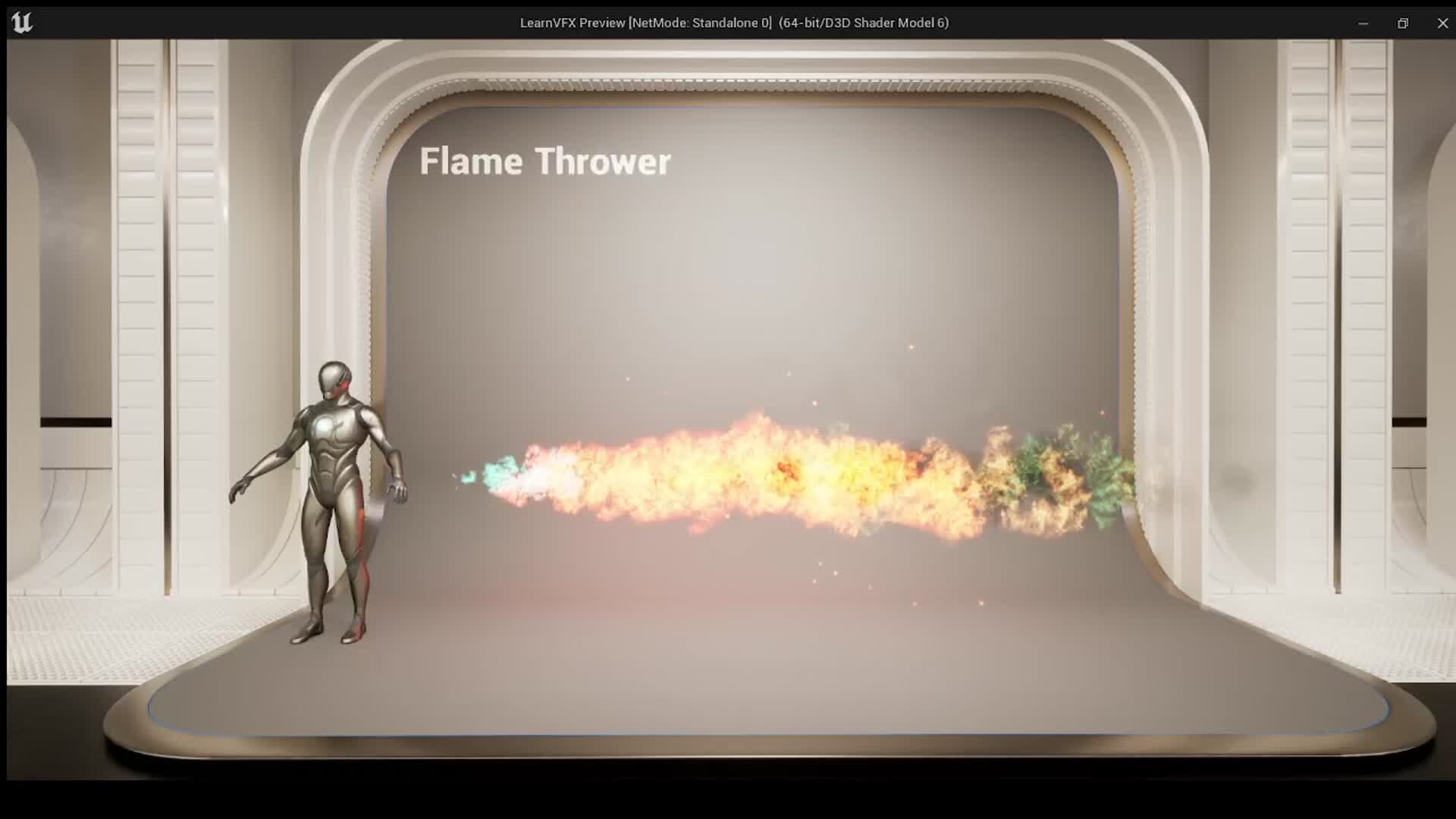 ArtStation - Flamethrower Effect
