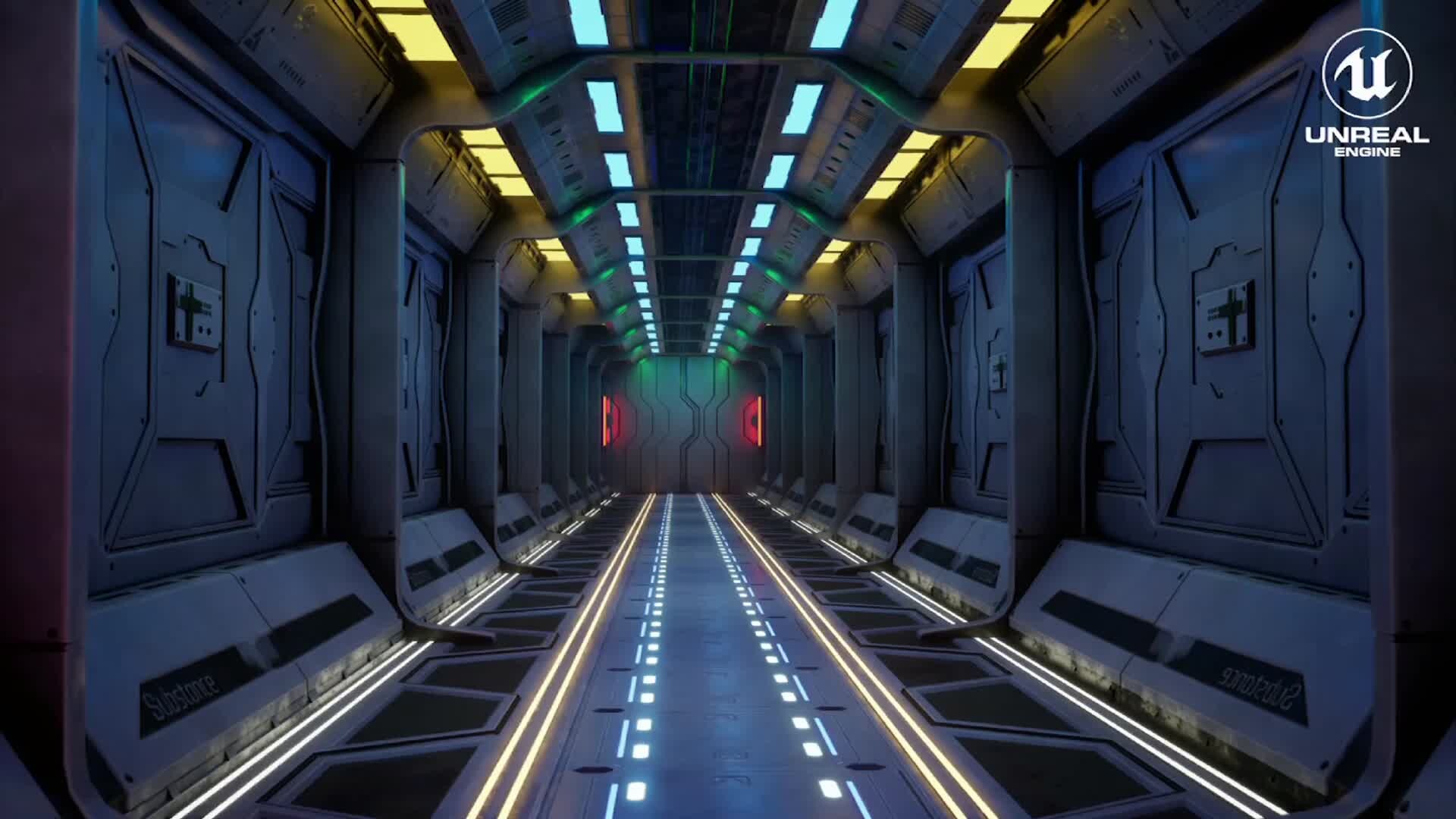 ArtStation - Sci-Fi Corridor