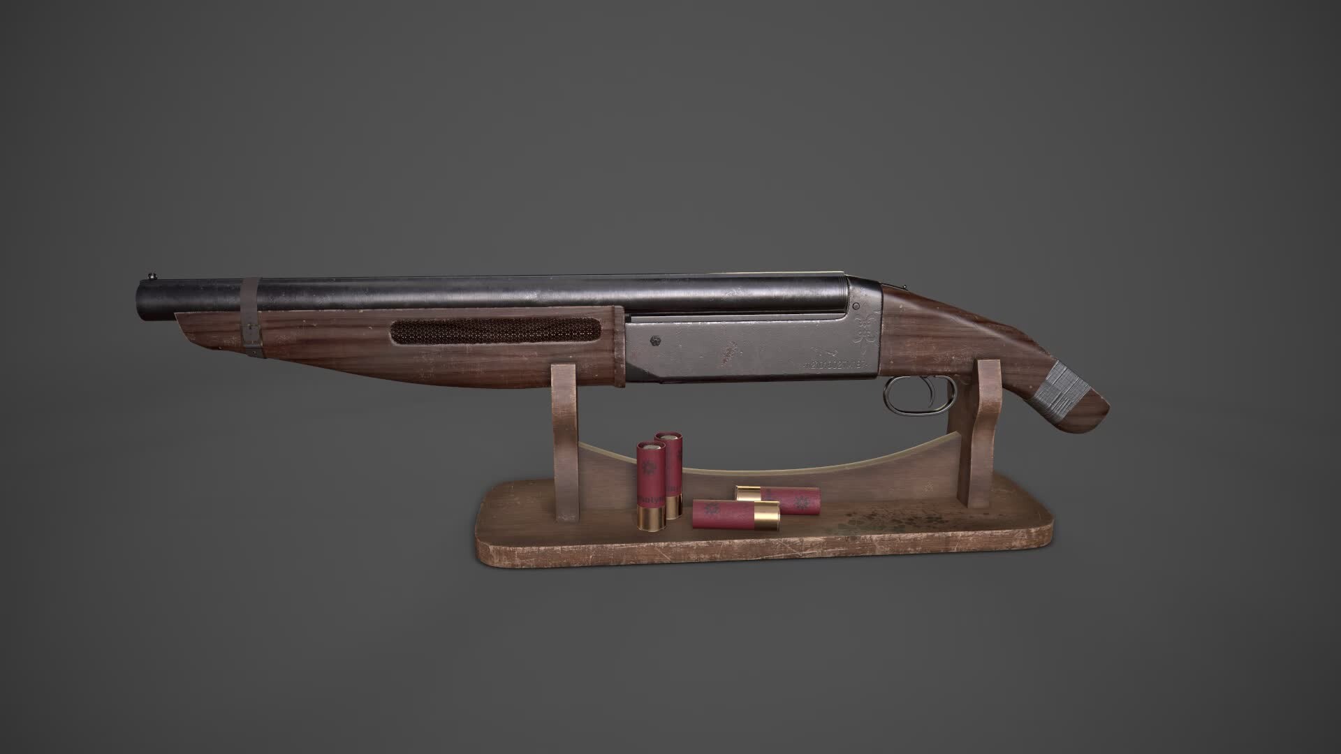 ArtStation - Homemade Shotgun