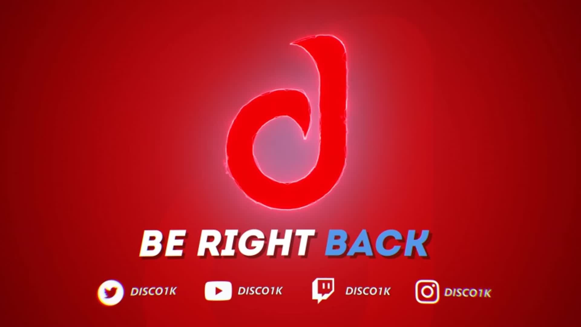 ArtStation - be right back screen