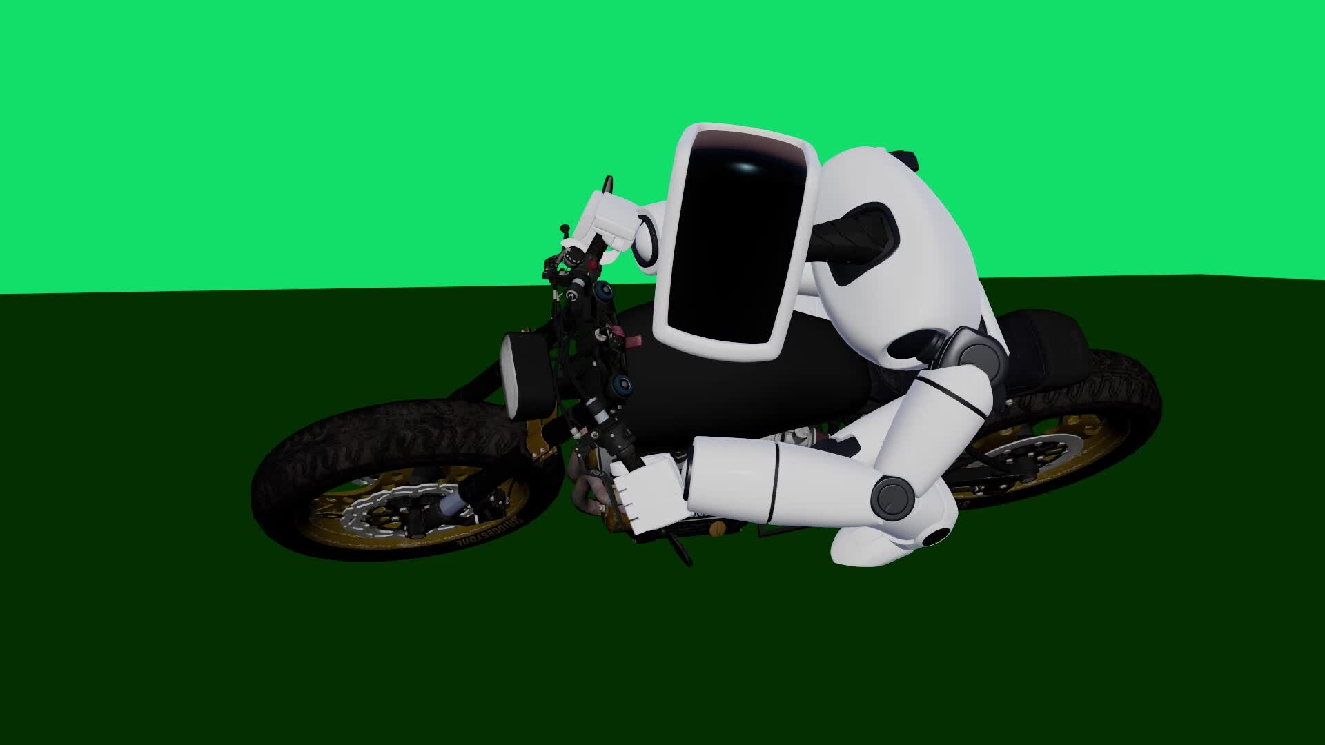 ArtStation - Bike Slide Animation