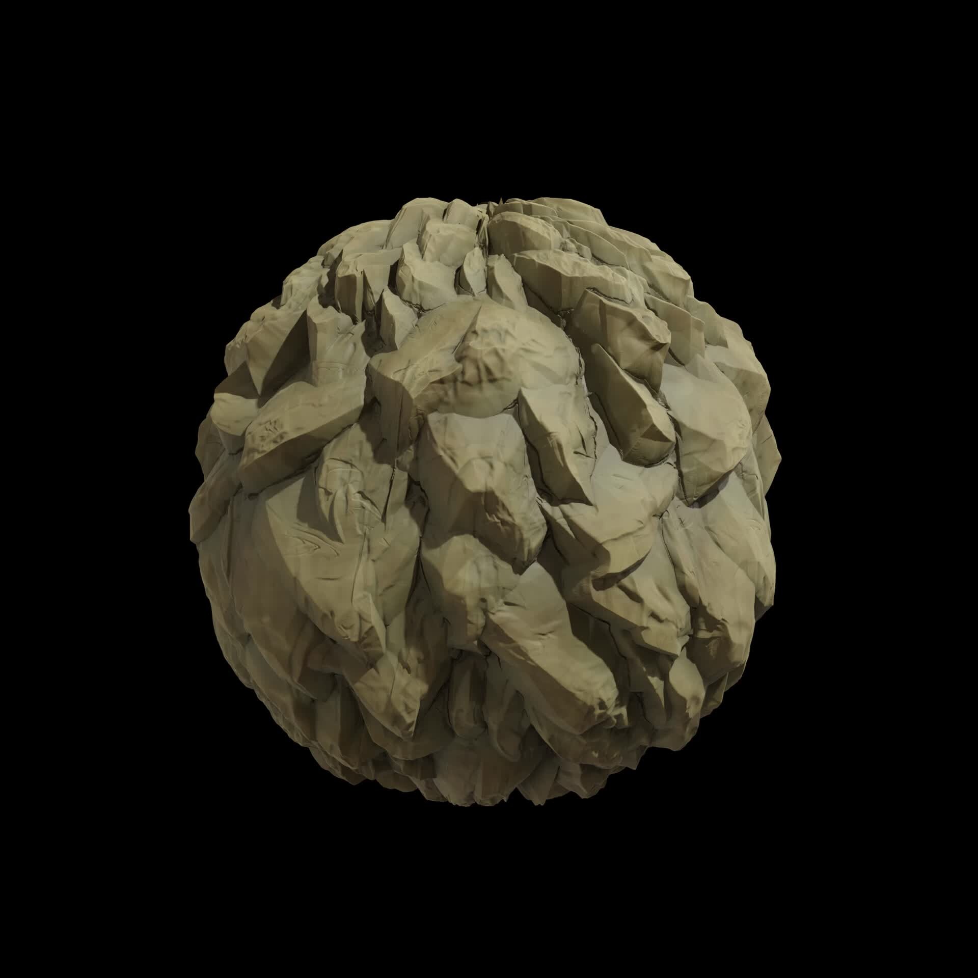 ArtStation - Stylized Cliff Rock