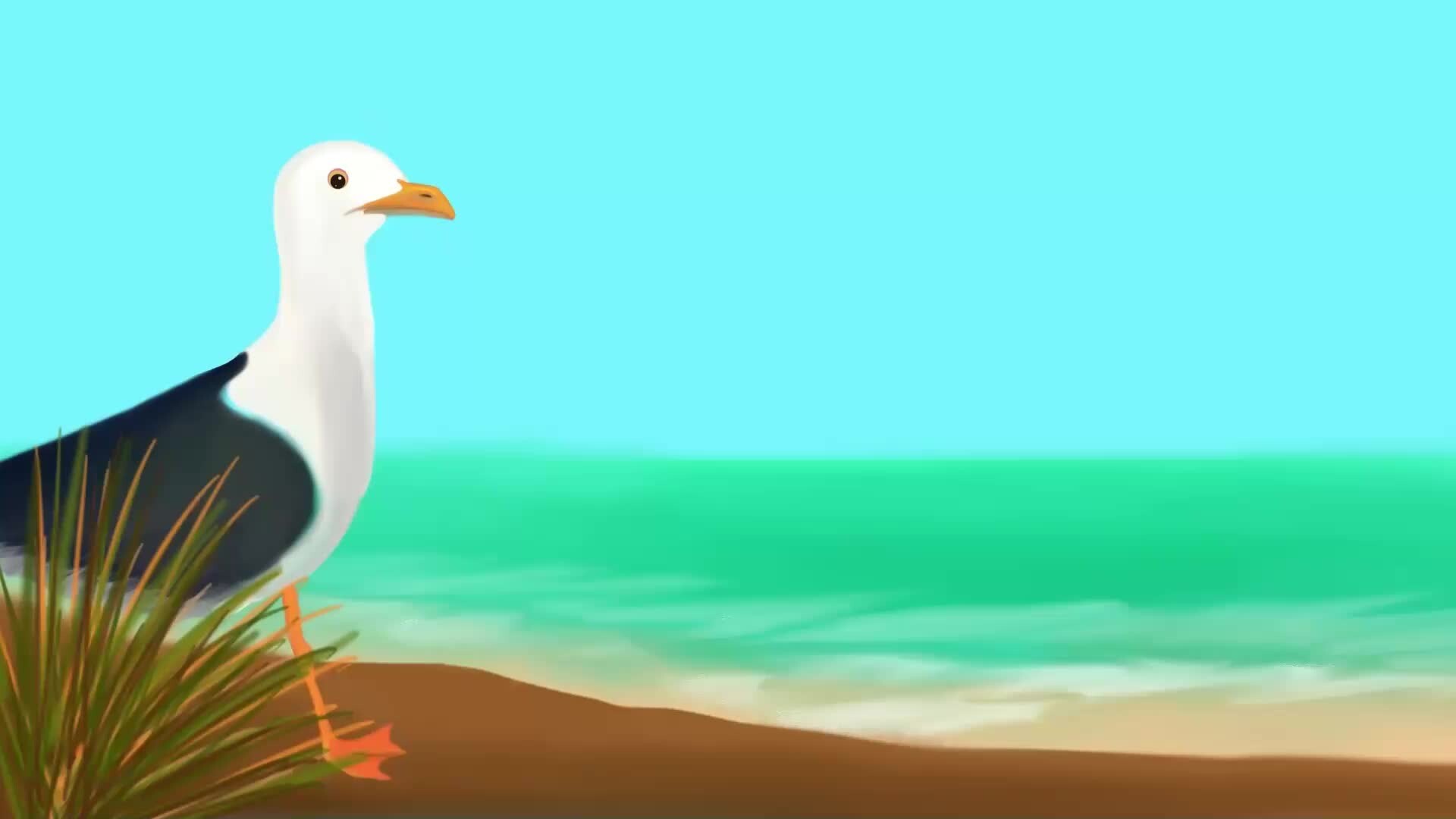 ArtStation - Hungry Seagull Animation