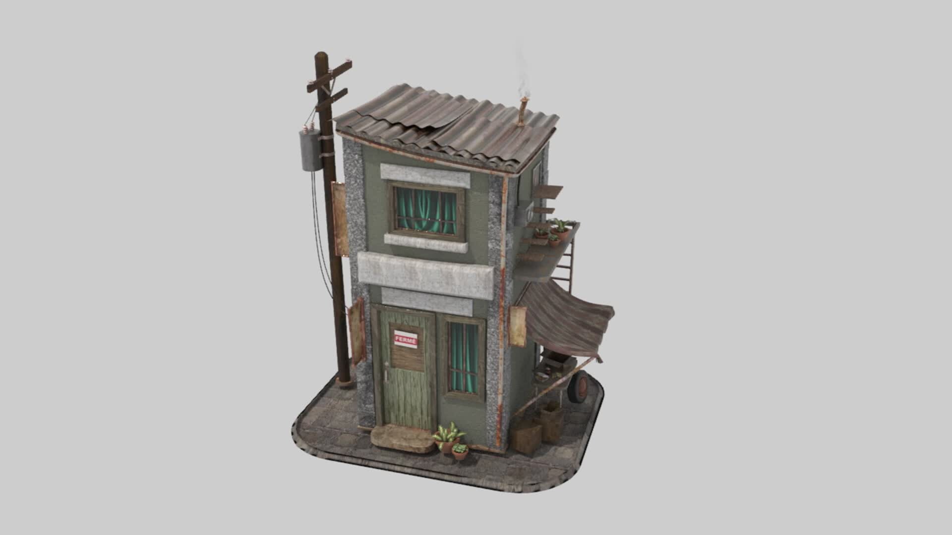 ArtStation - Building Texture