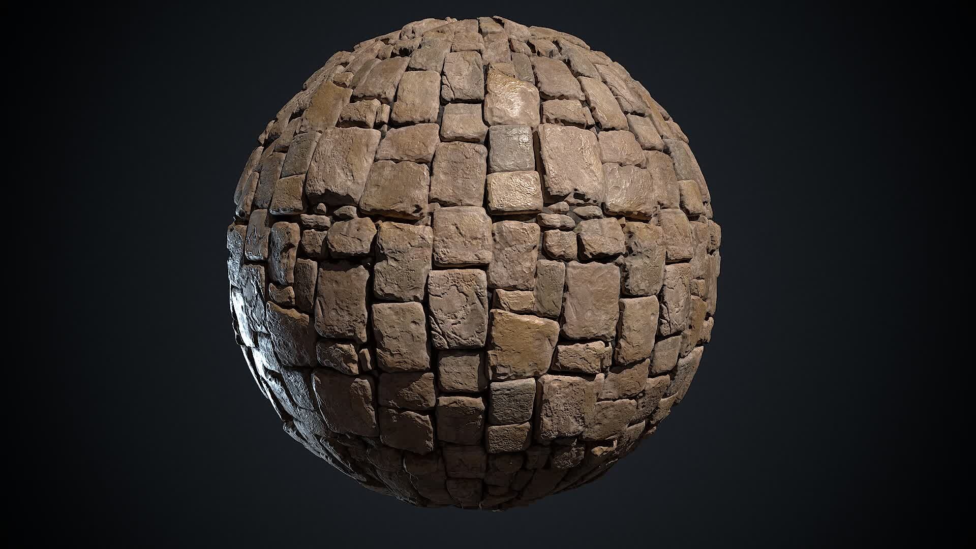 ArtStation - Rock wall material - Zbrush workflow