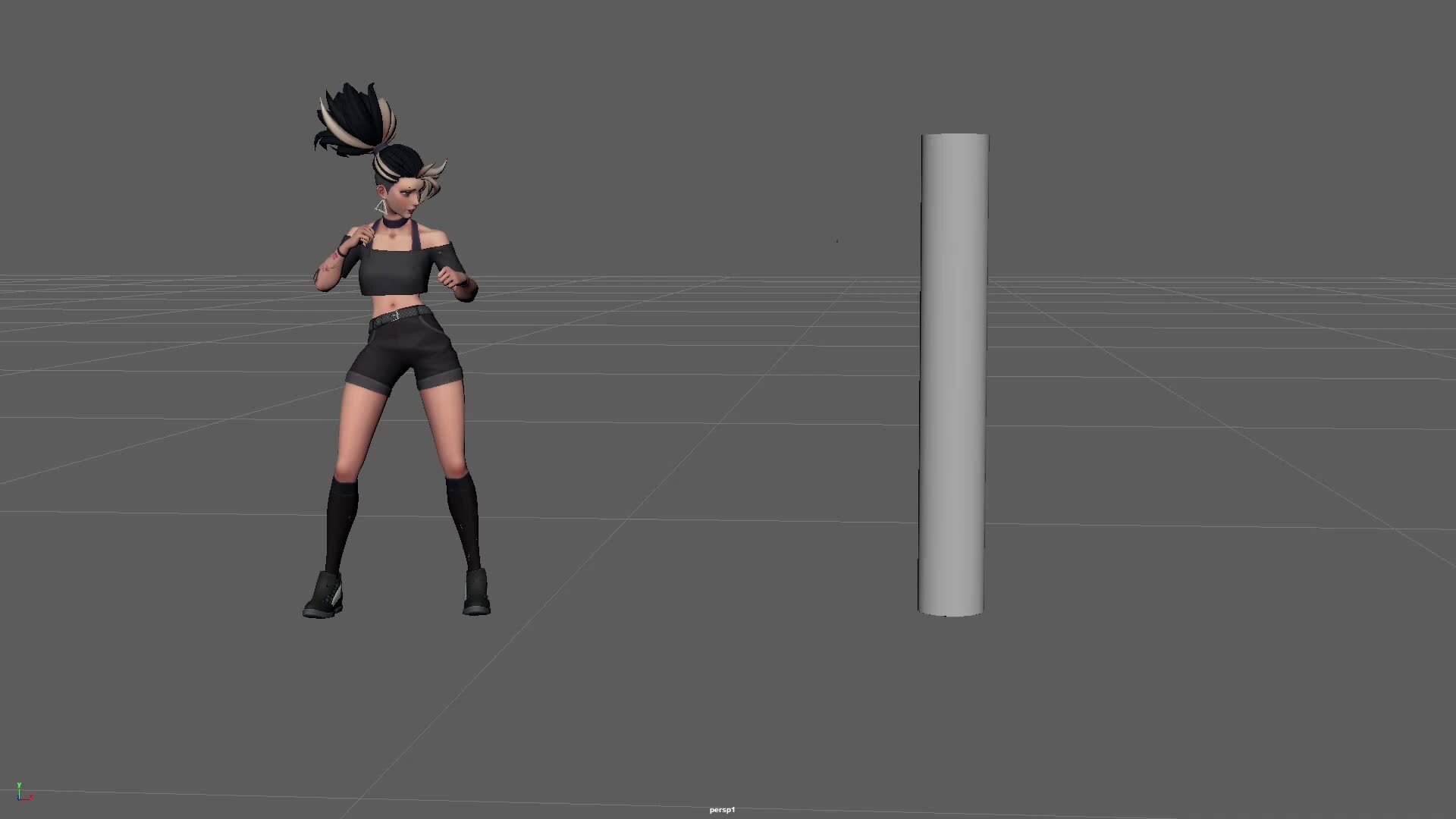 ArtStation - Kicking Animation