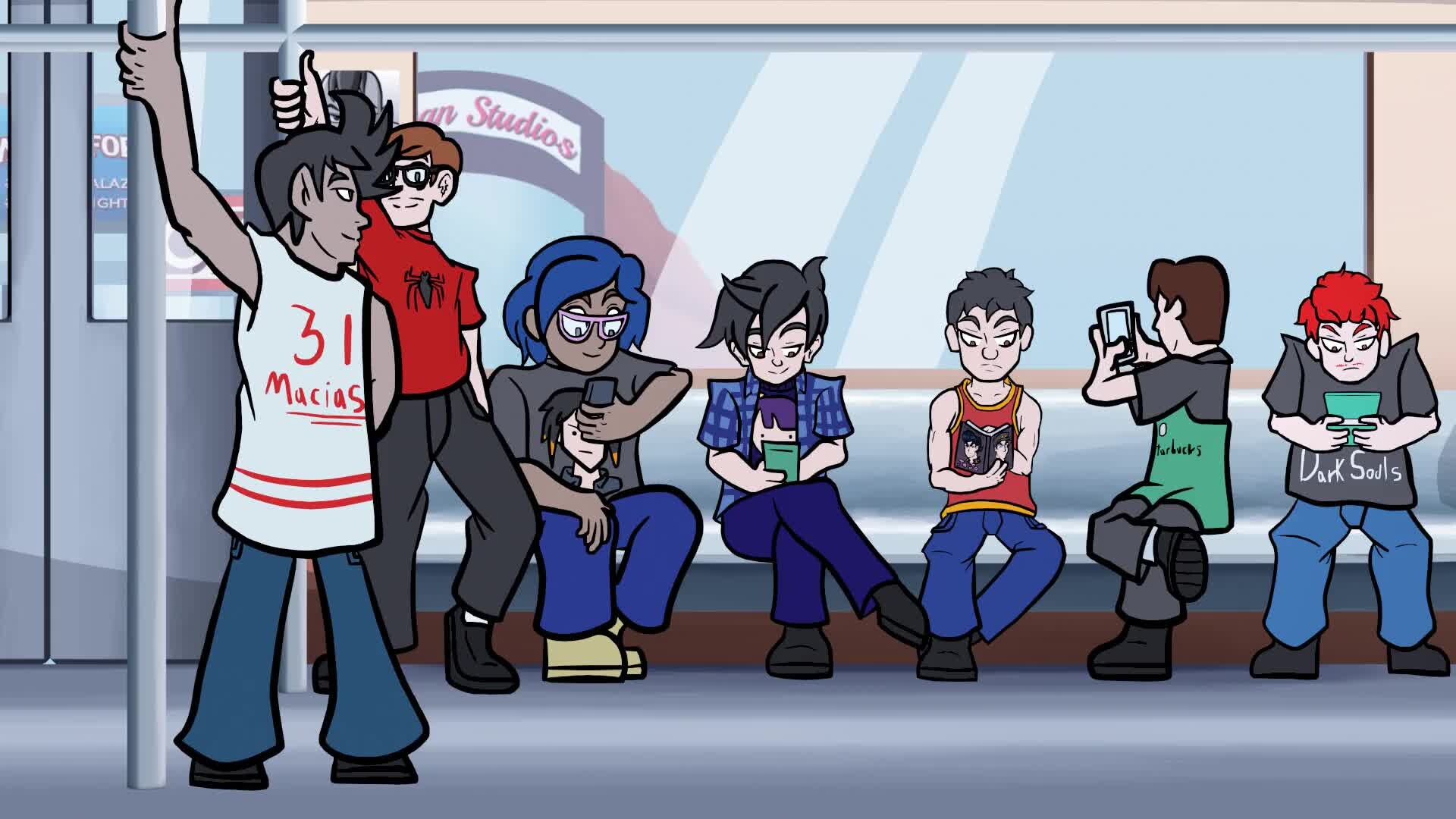 ArtStation - SUBWAY ANIMATION/ANIMACIÓN METRO