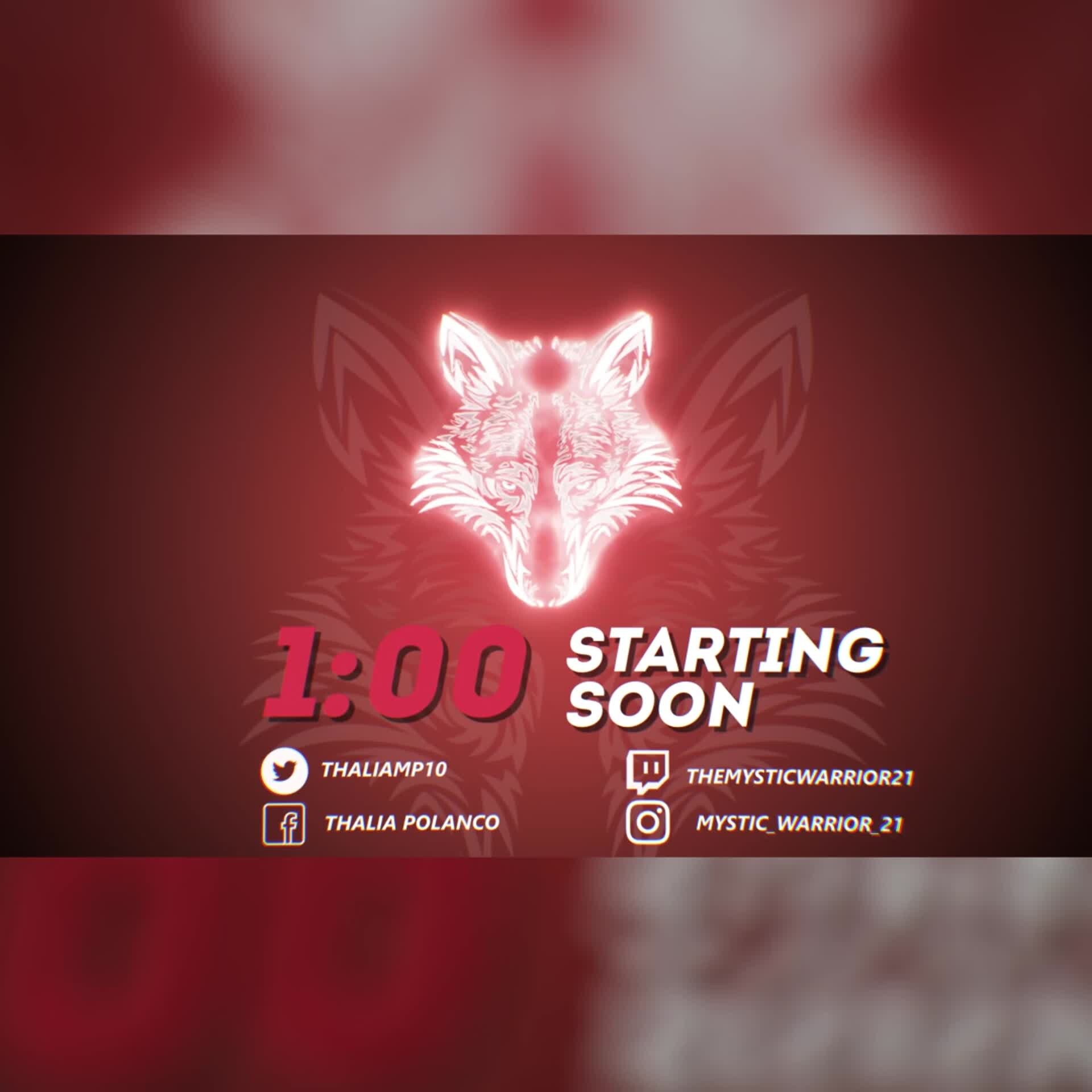 ArtStation - Starting Soon Overlay