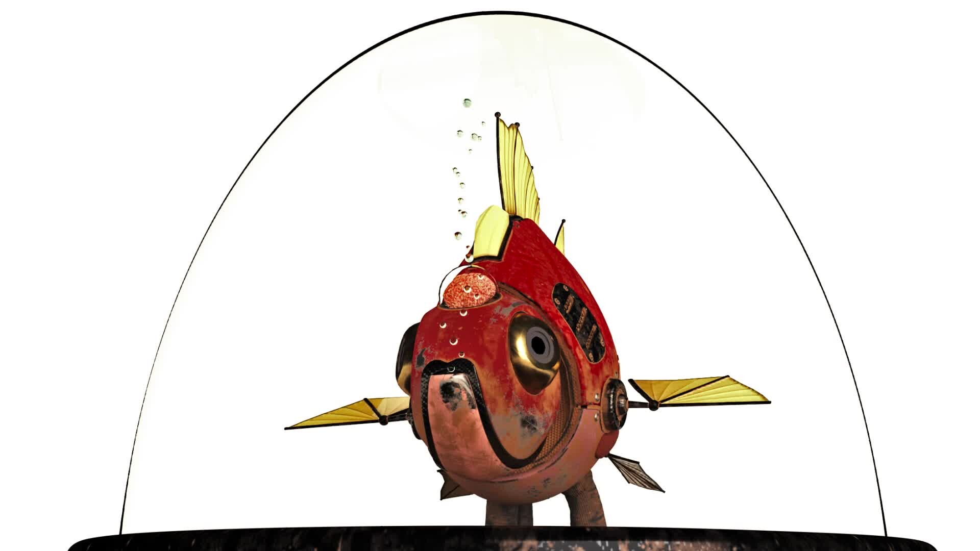 ArtStation - FishBot - 3D Model