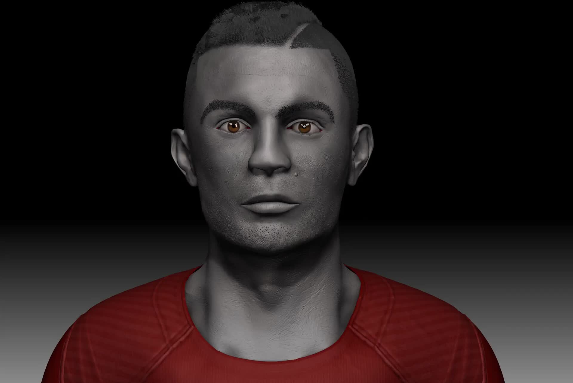 ArtStation - Ronaldo face likeness model