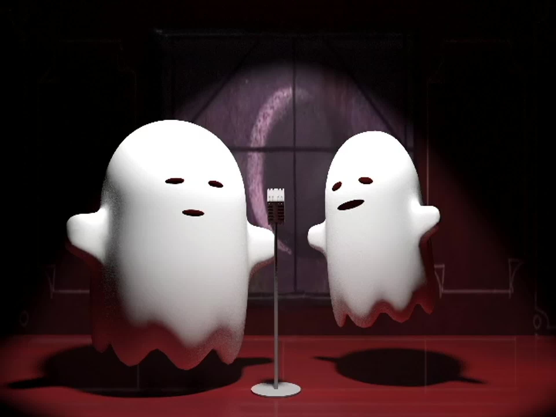 ArtStation - Ghost duet - 3D