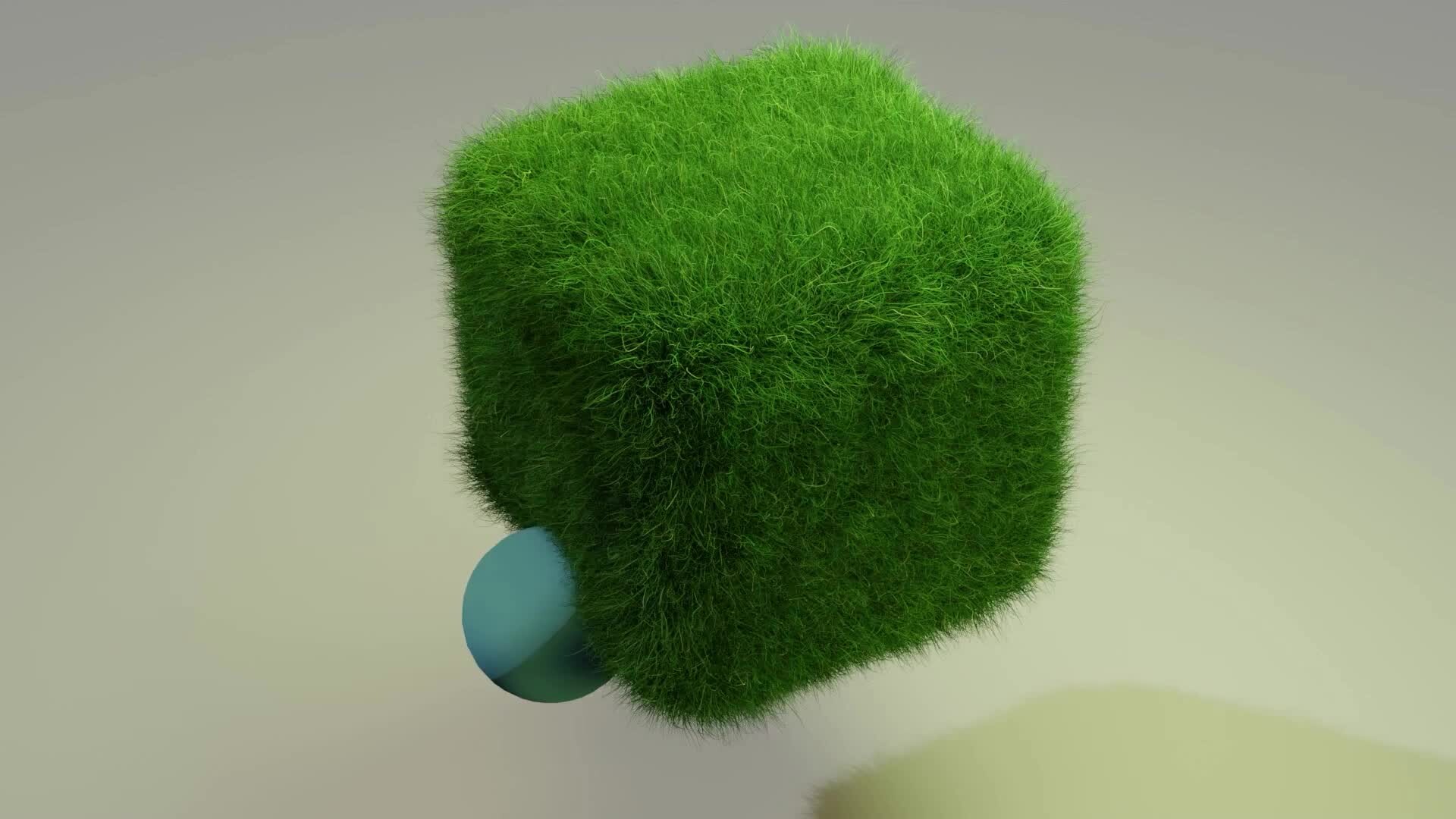 ArtStation - Stylized Grass Cube
