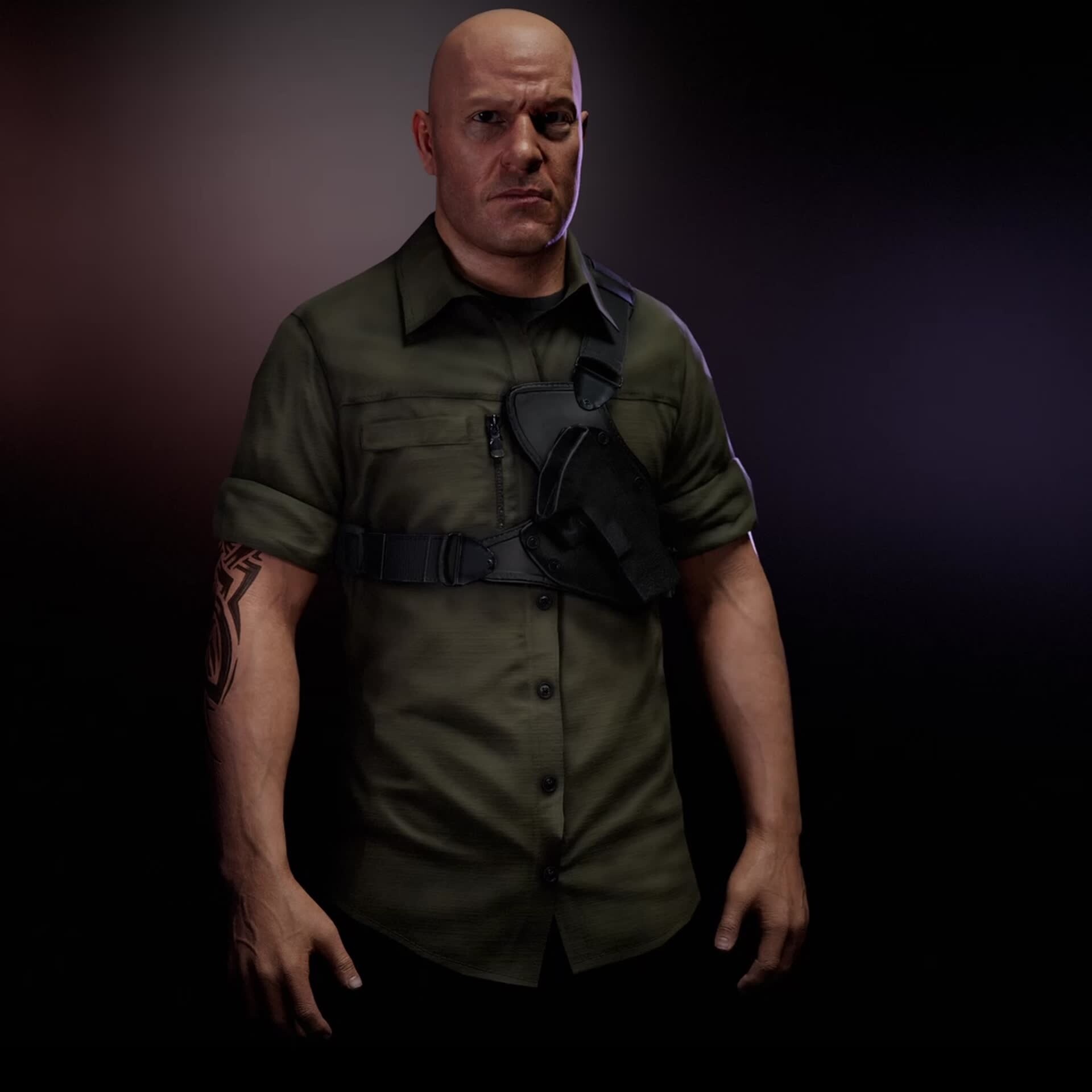 ArtStation - Human Mercenary-Real Time