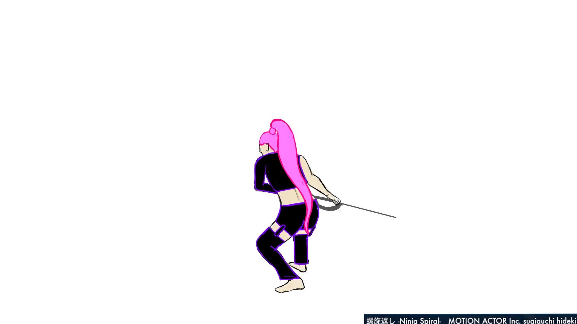 ArtStation - Ninja Rotoscopy