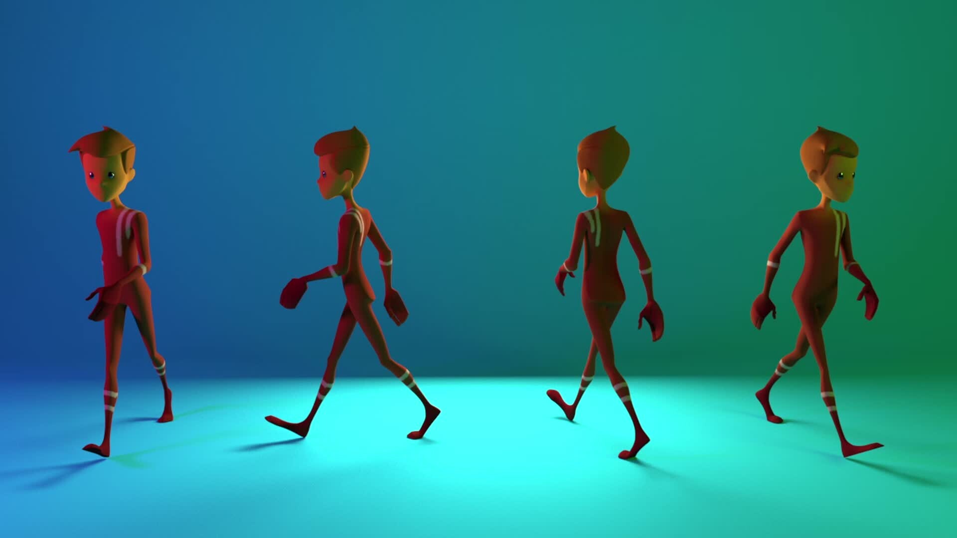 ArtStation - 3D Walk cycle