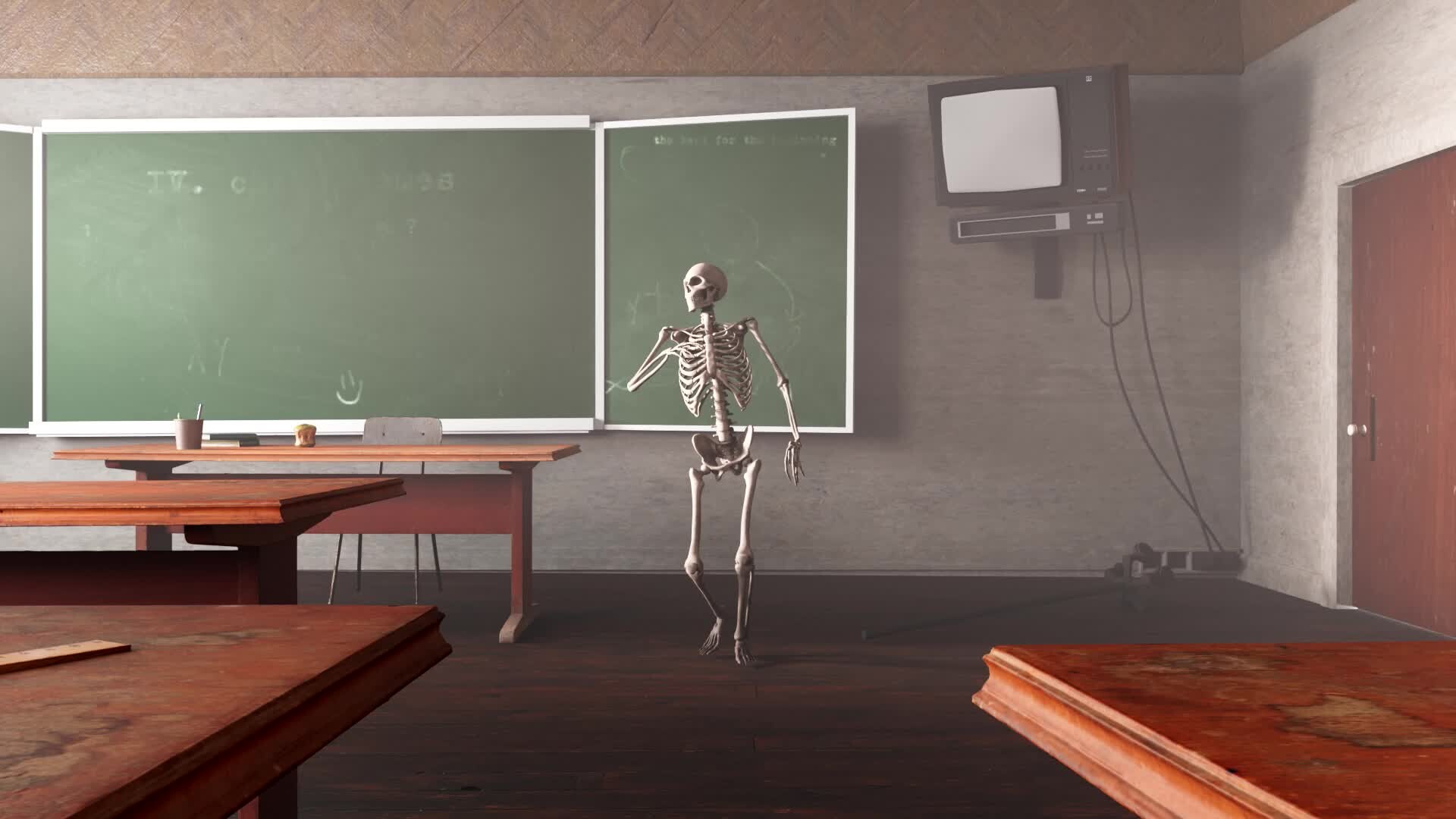 ArtStation - Dancing Skeleton