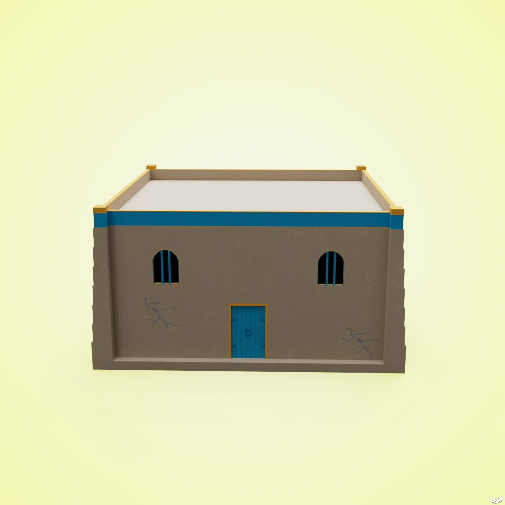 ArtStation - Ancient Desert House (Egyptian, Sumerian)