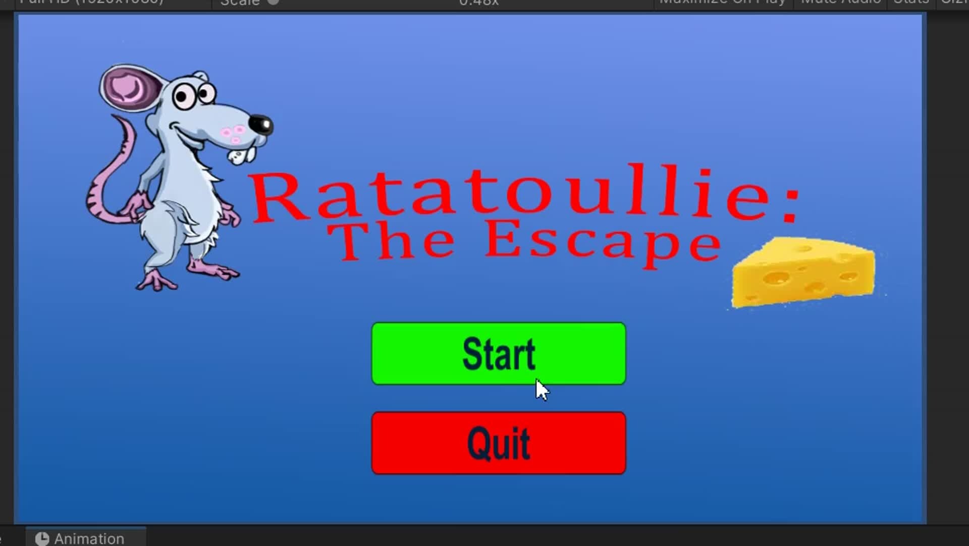 Probal Saha - Game Concept - Ratatouillie The Escape