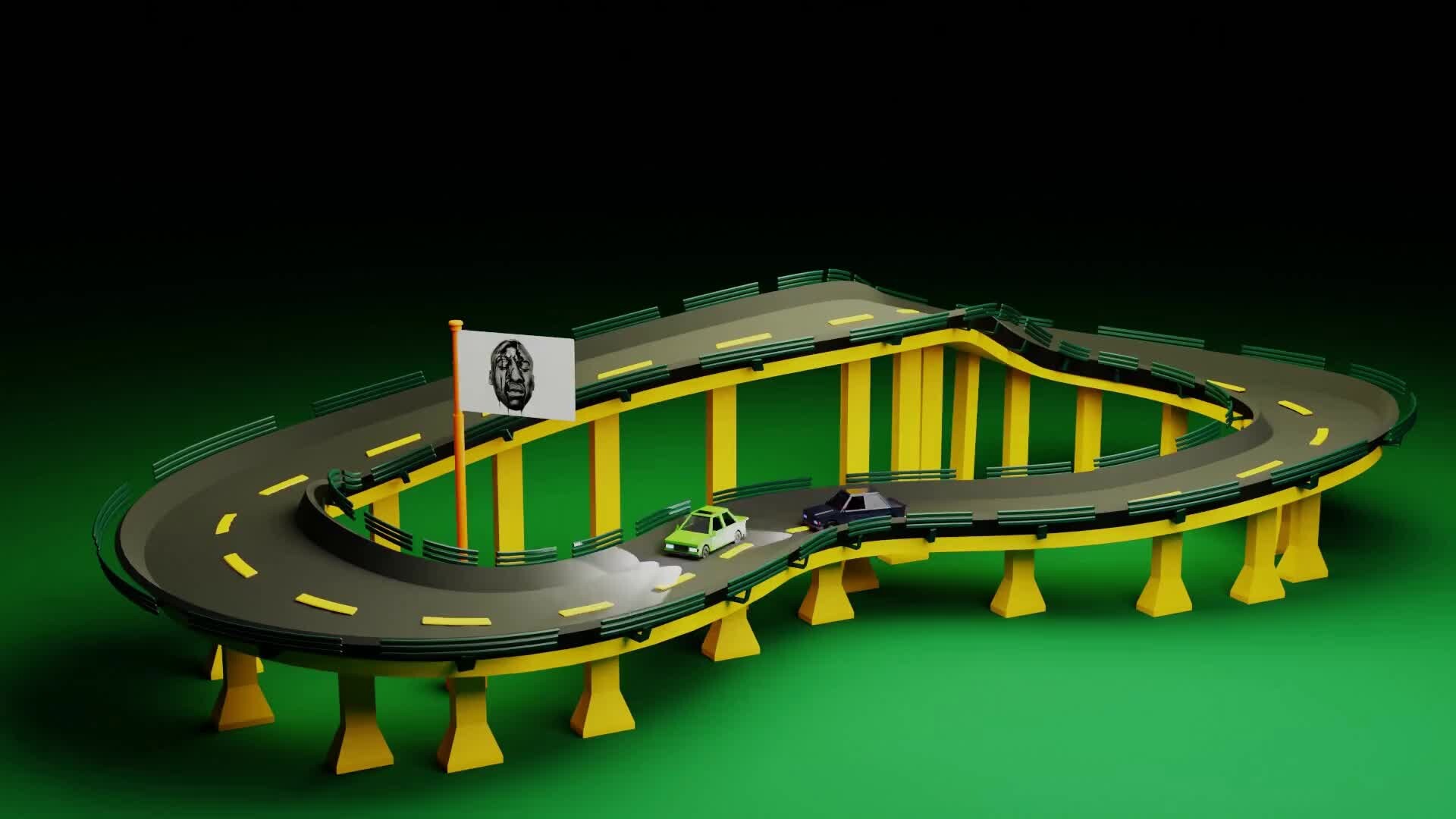 ArtStation - car loop animation