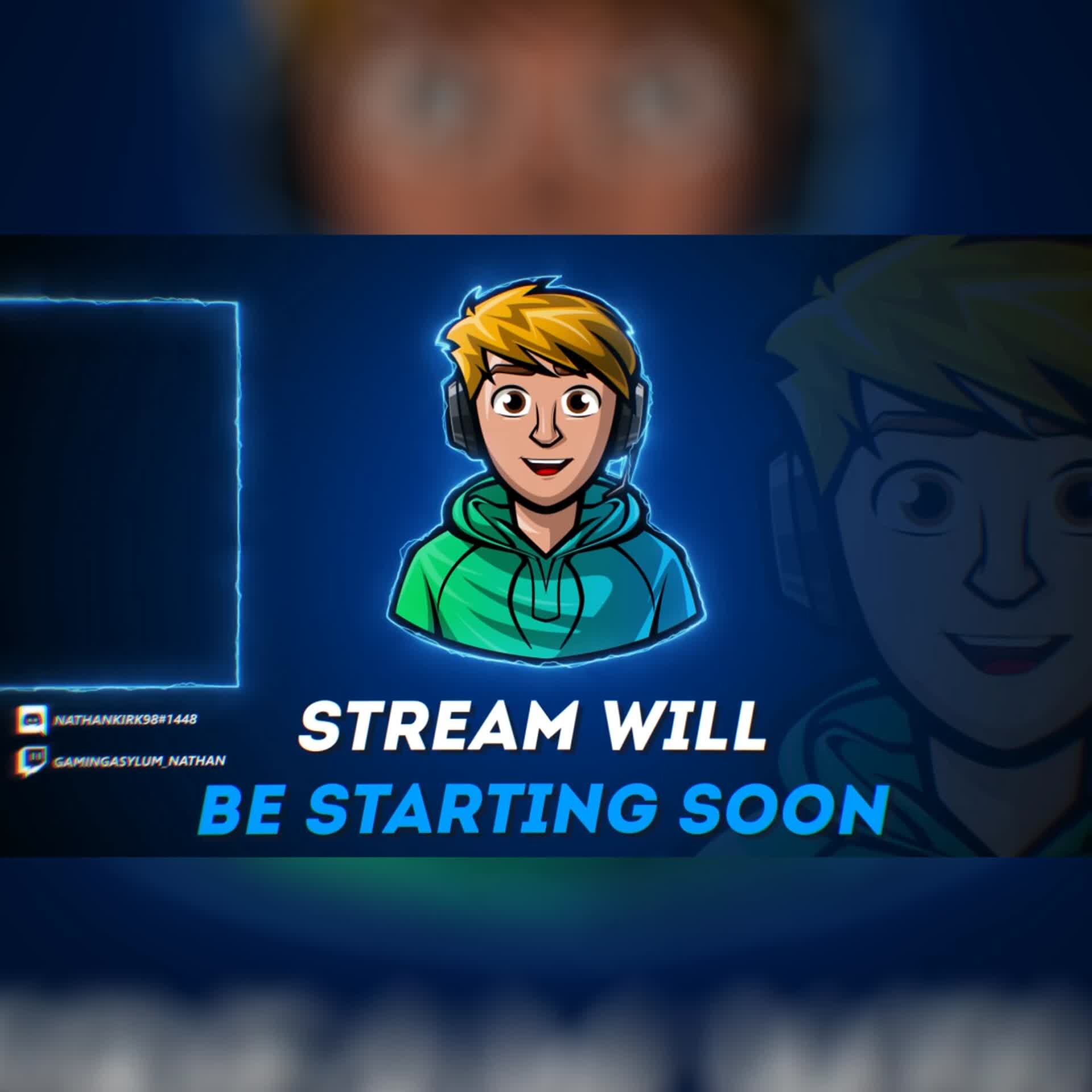 ArtStation - Starting Soon Overlay