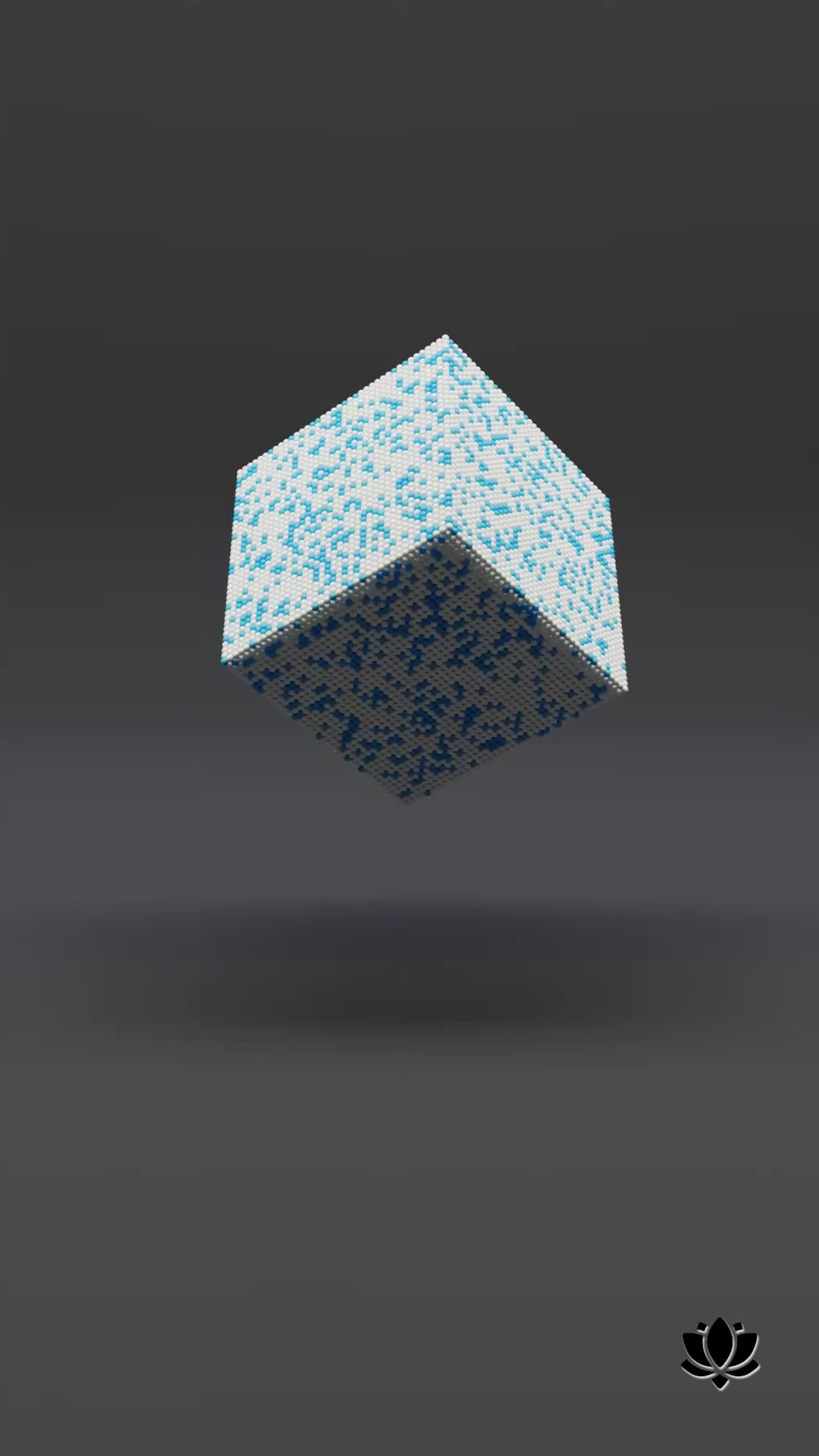 ArtStation - Cube | Molecular Blender Simulation