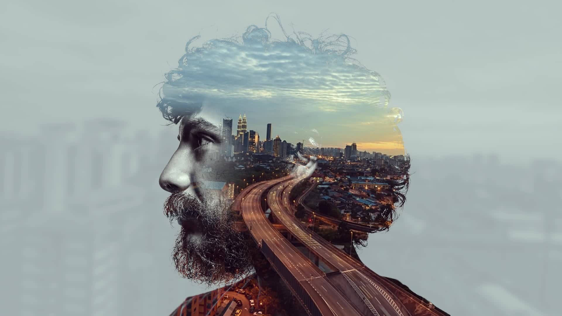 ArtStation - Double Exposure Cinemagraph