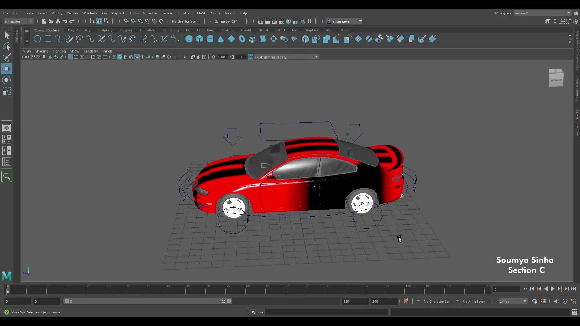 ArtStation - Car Rig in Maya