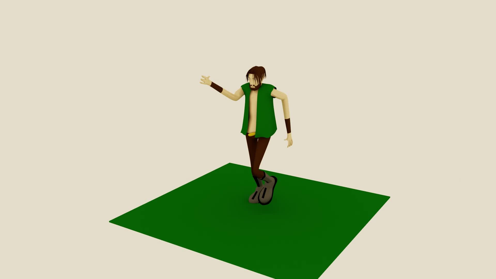 ArtStation - Running Man