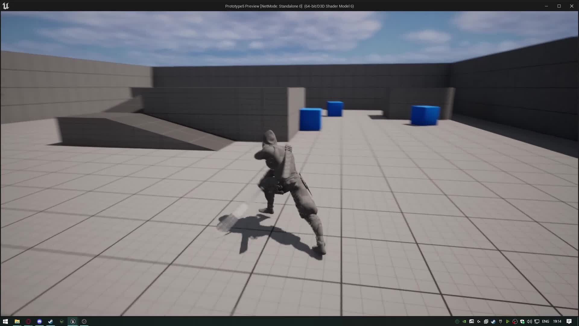 ArtStation - Some Unreal engine work and learning some fun combat systems