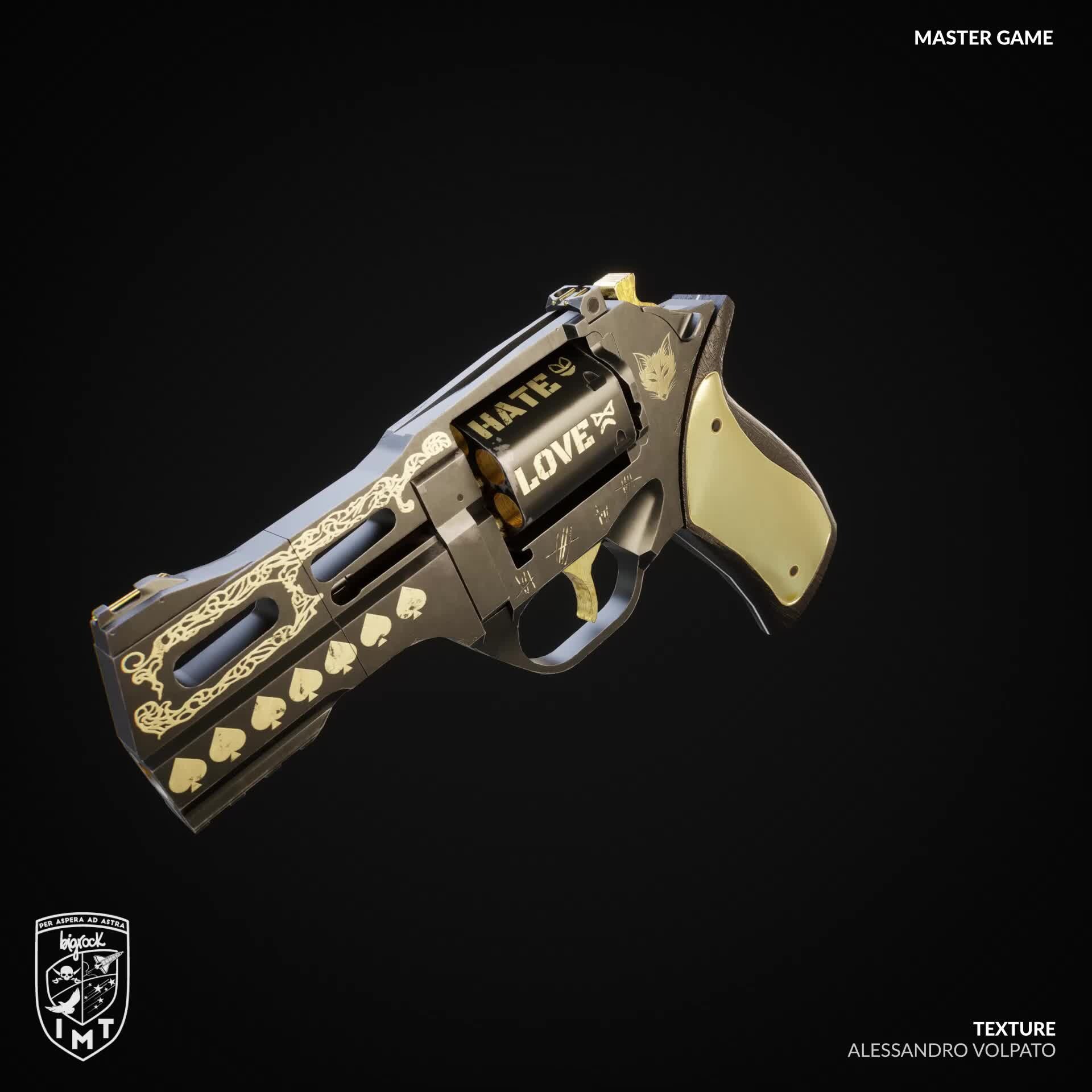 ArtStation - Harley quinn's revolver