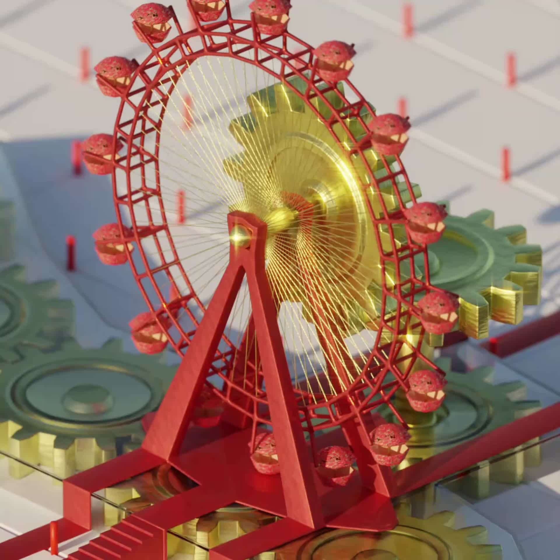 ArtStation - Ferris Wheel