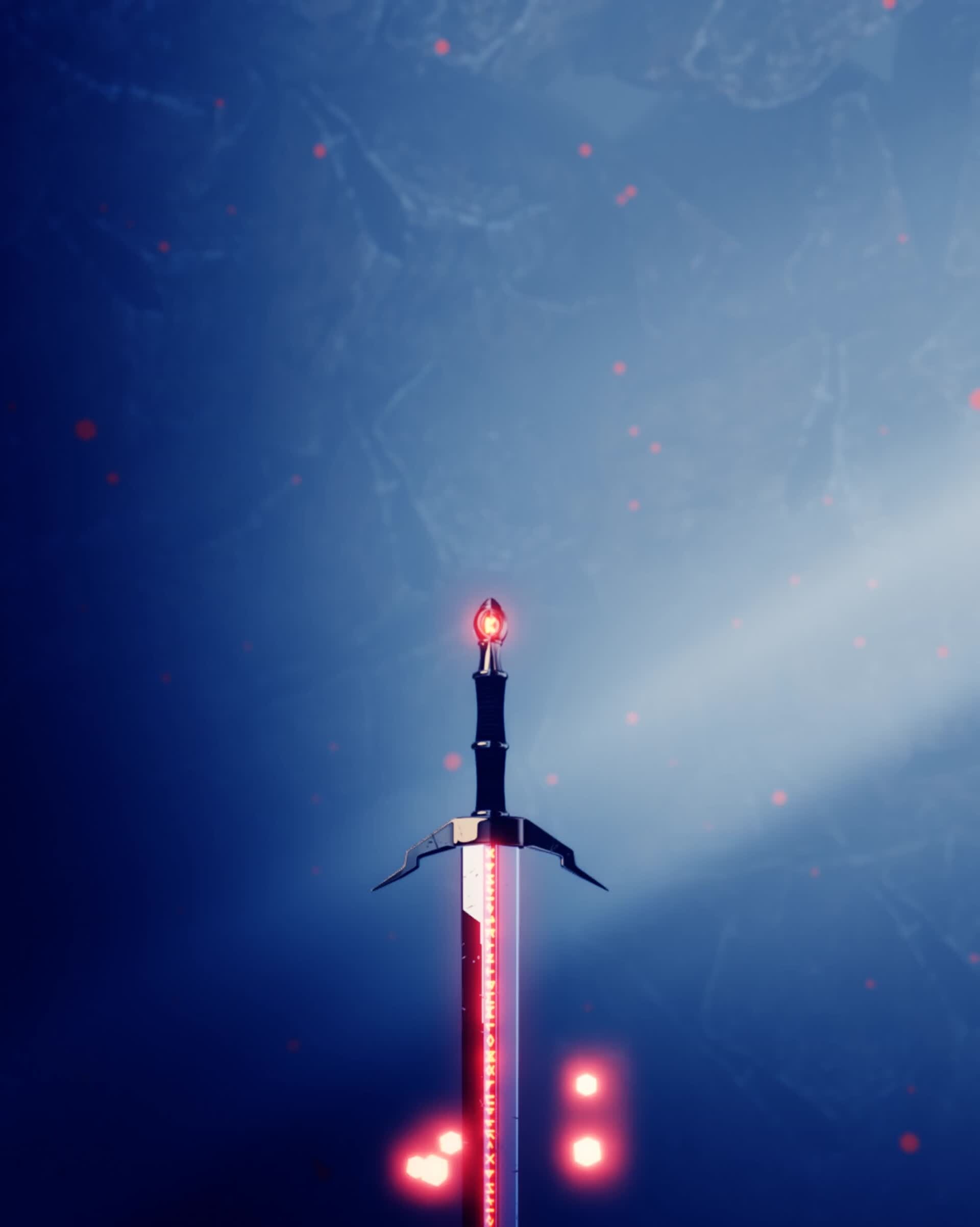 ArtStation - Northern Runes Sword