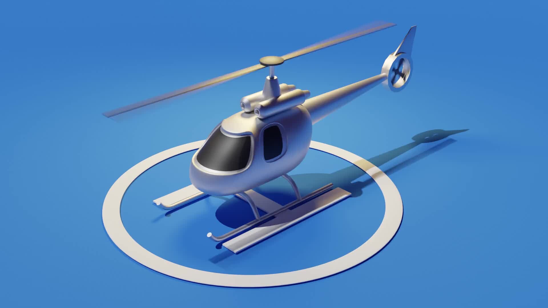 ArtStation - Helicopter animation loop