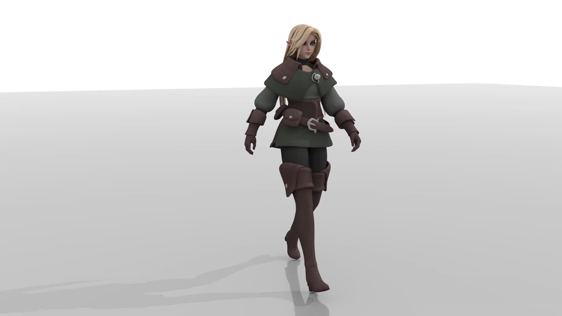 ArtStation - Walk cycle