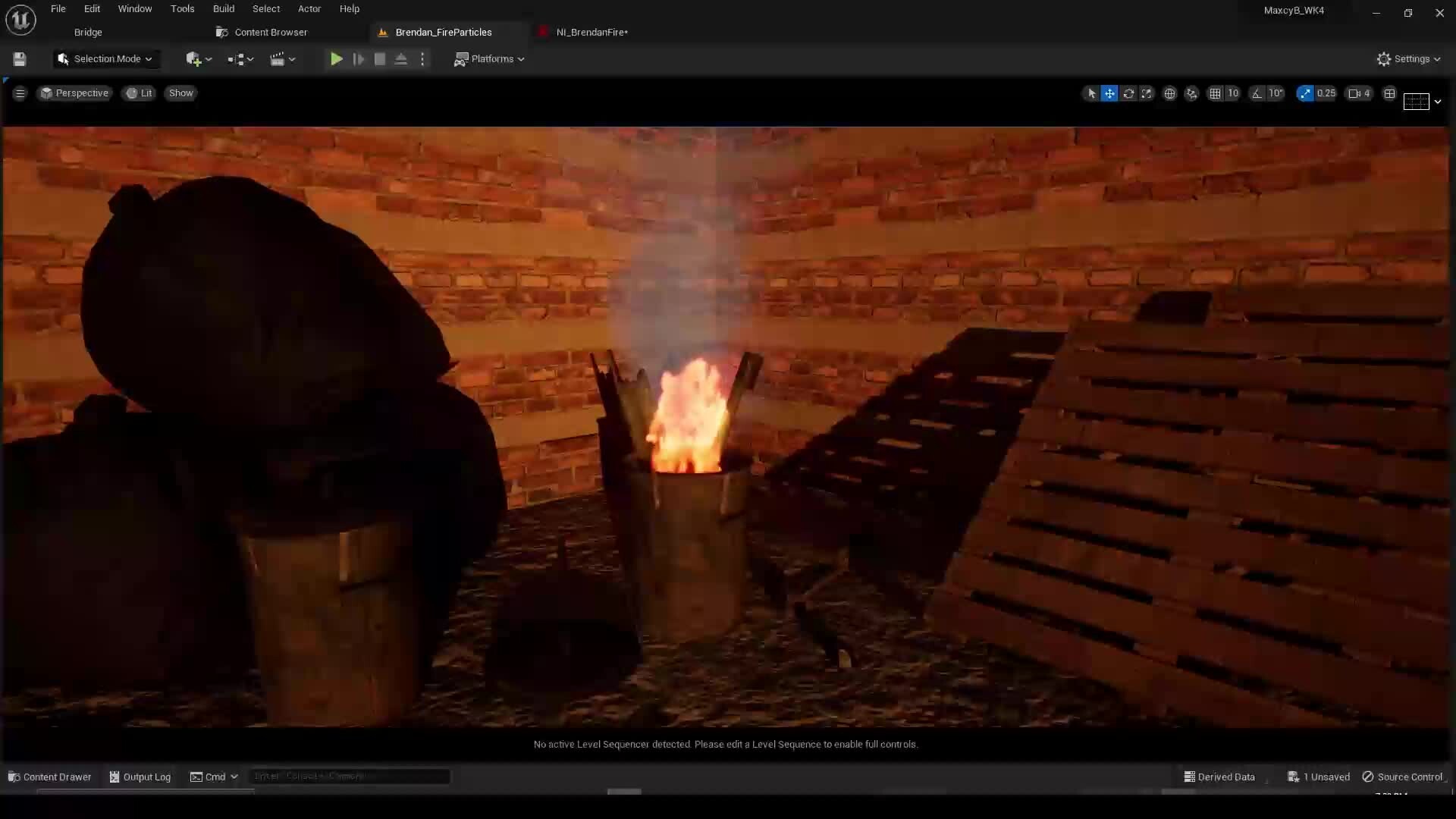 ArtStation - Fire Particles- Trash Can