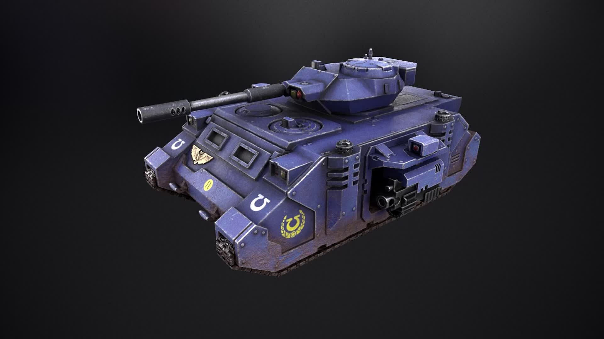 ArtStation - Warhammer 40k tank