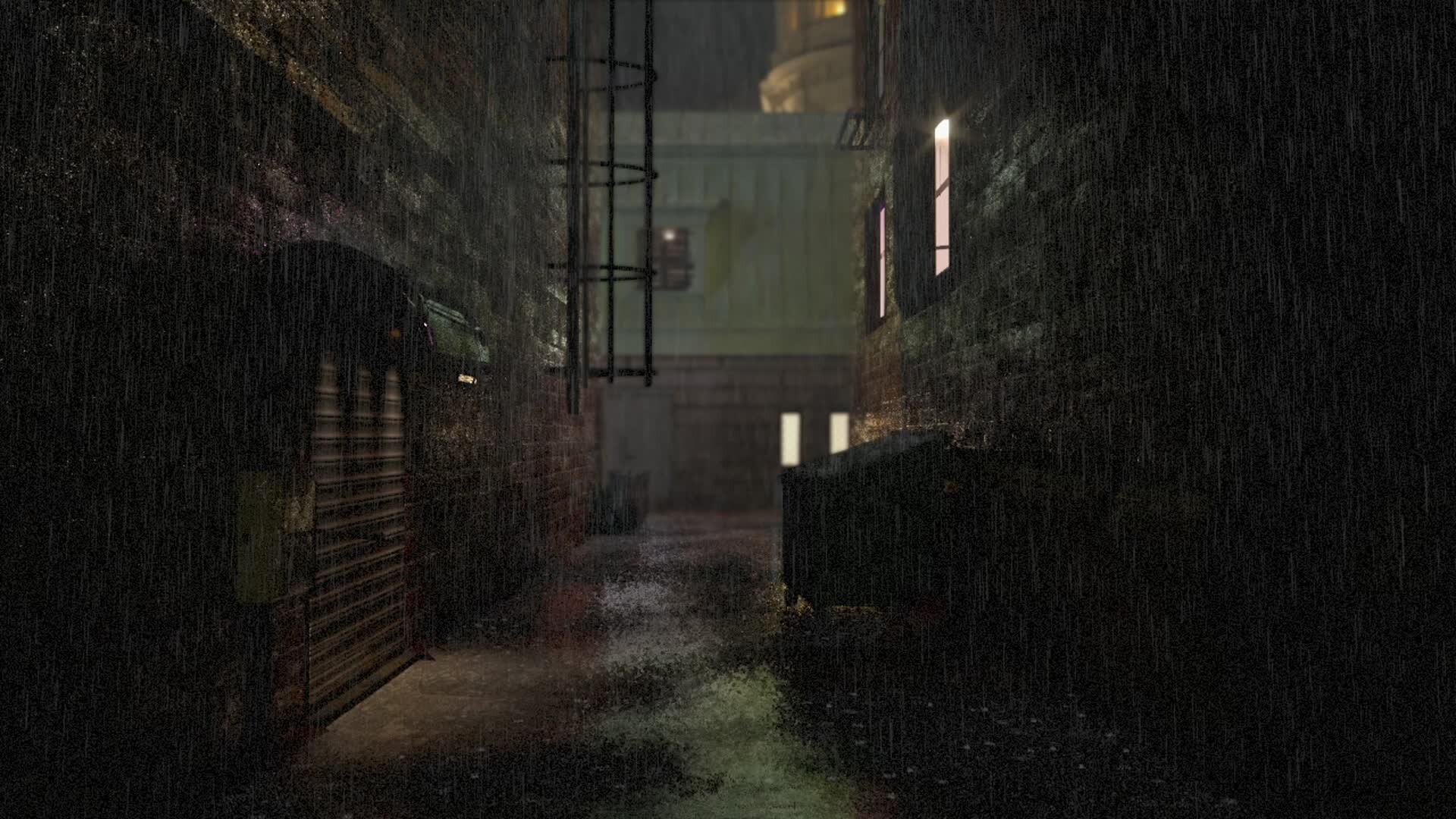 ArtStation - Rainy alley