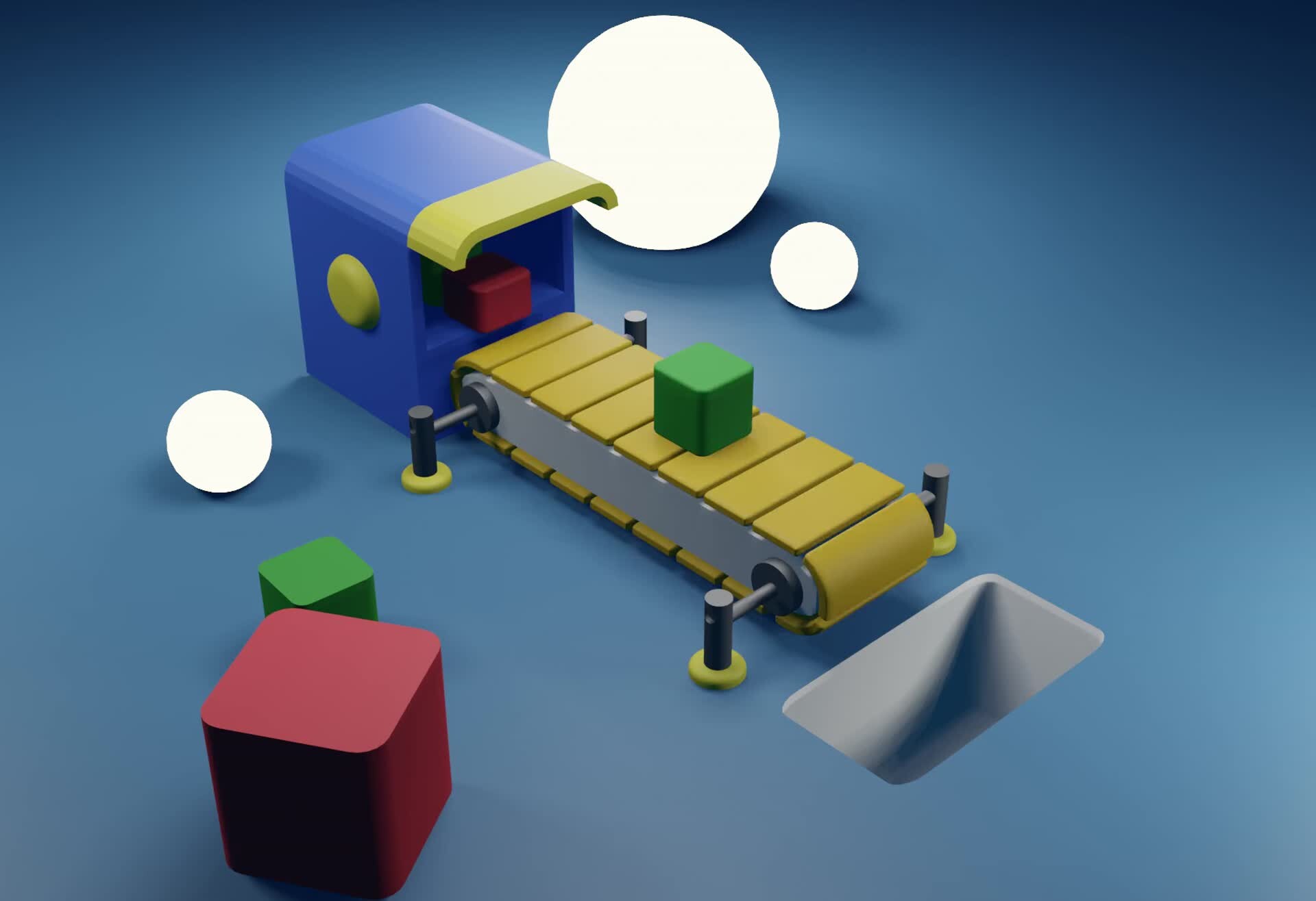 ArtStation - Factory Animation