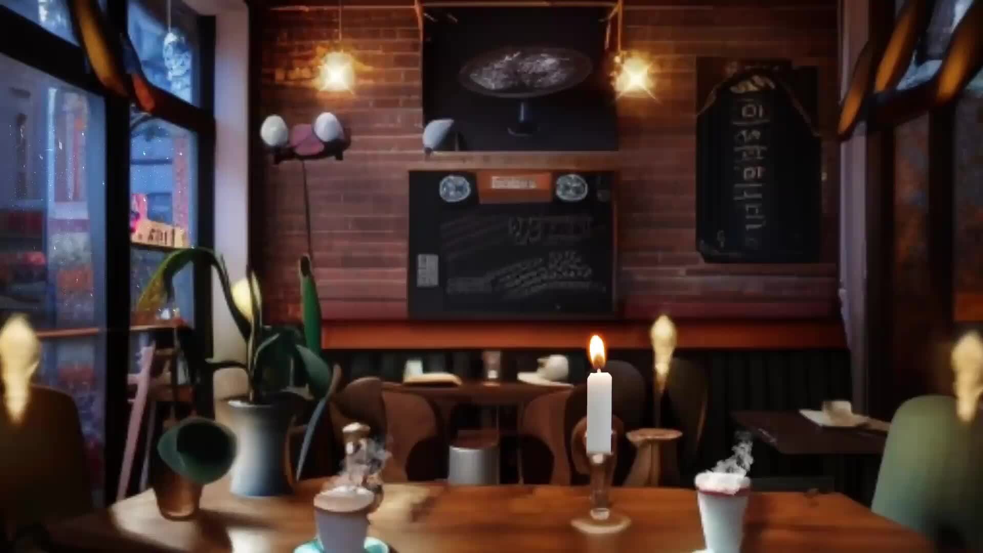 ArtStation - Jazz cafe ambient